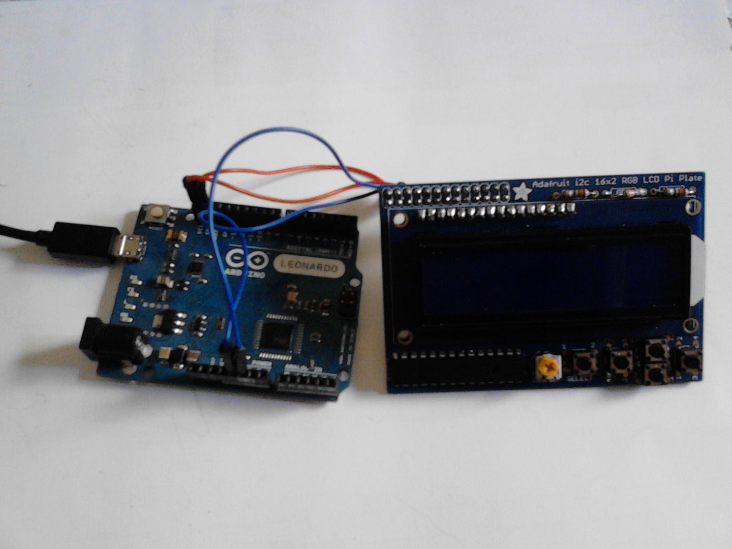 Use Your Adafruit Rgb Lcd Pi Plate (for Raspberry Pi) With Arduino : 3 ...