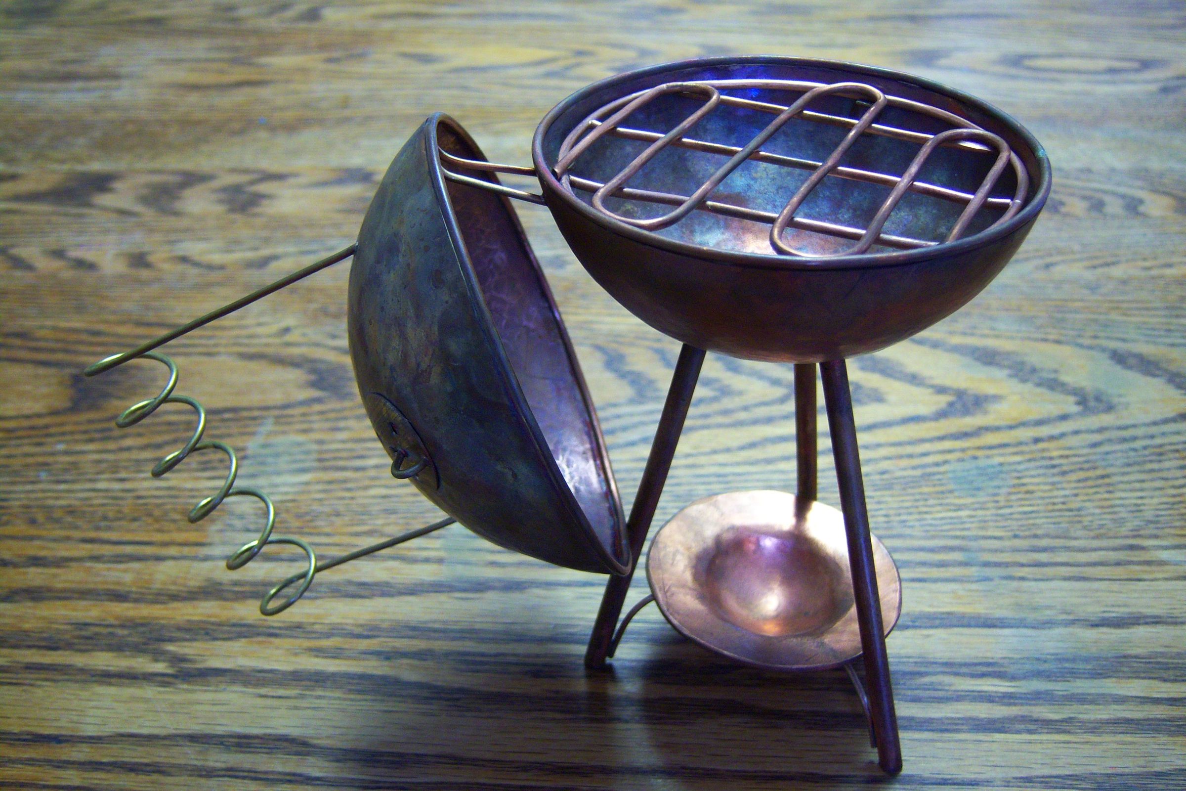 Raised Copper Mini-grill - Instructables