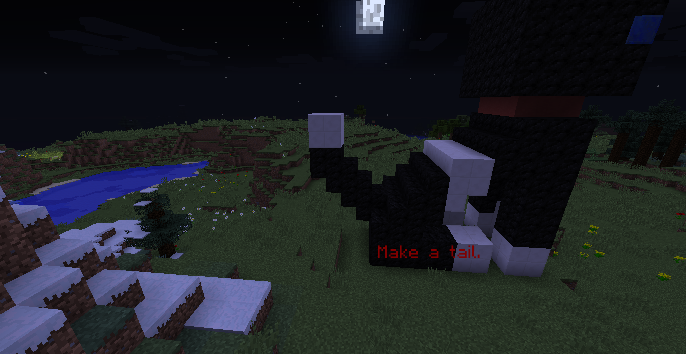Black Cat Minecraft Statue : 4 Steps - Instructables