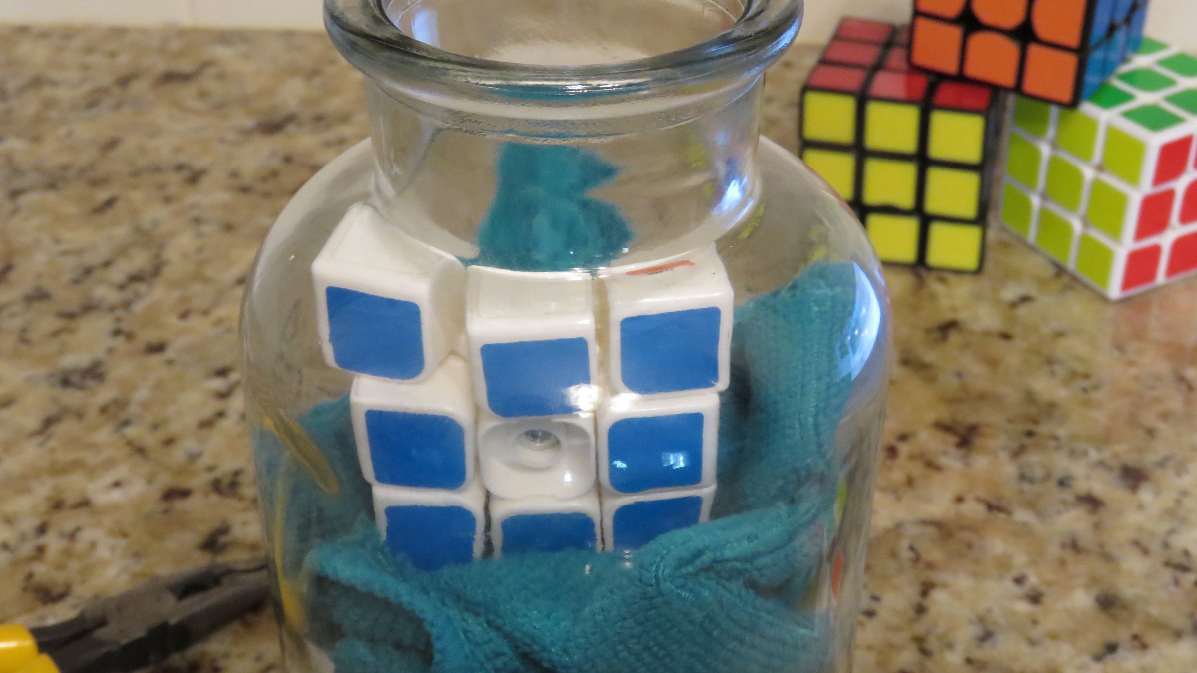 How to Put a Rubik's Cube in a Bottle! : 9 Steps (with Pictures ...