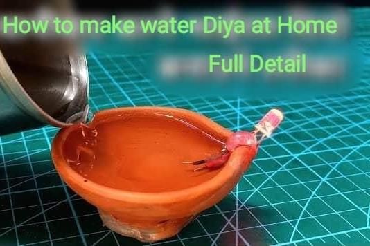 How to Make Your Own Water Diya at Home : 6 Steps - Instructables