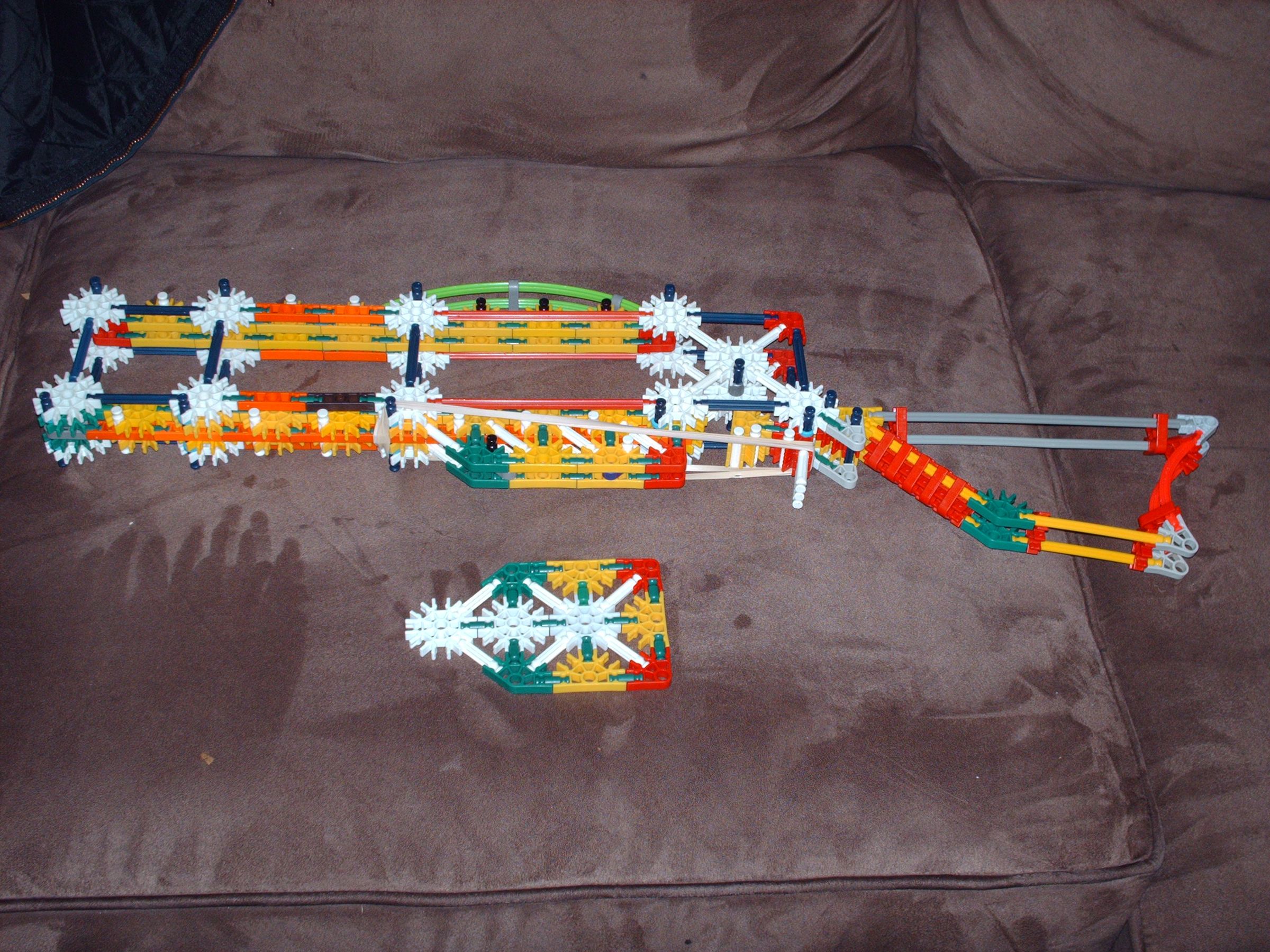 Knex Rocket Rifle V2 : 8 Steps - Instructables