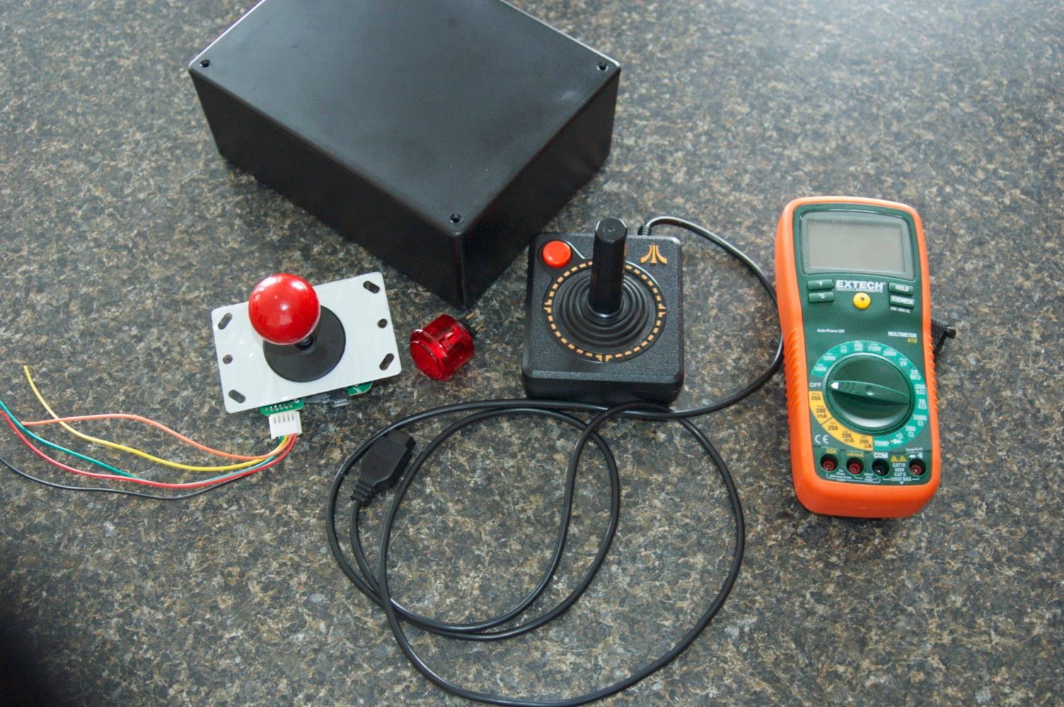Make Your Own Atari Joystick : 6 Steps (with Pictures) - Instructables