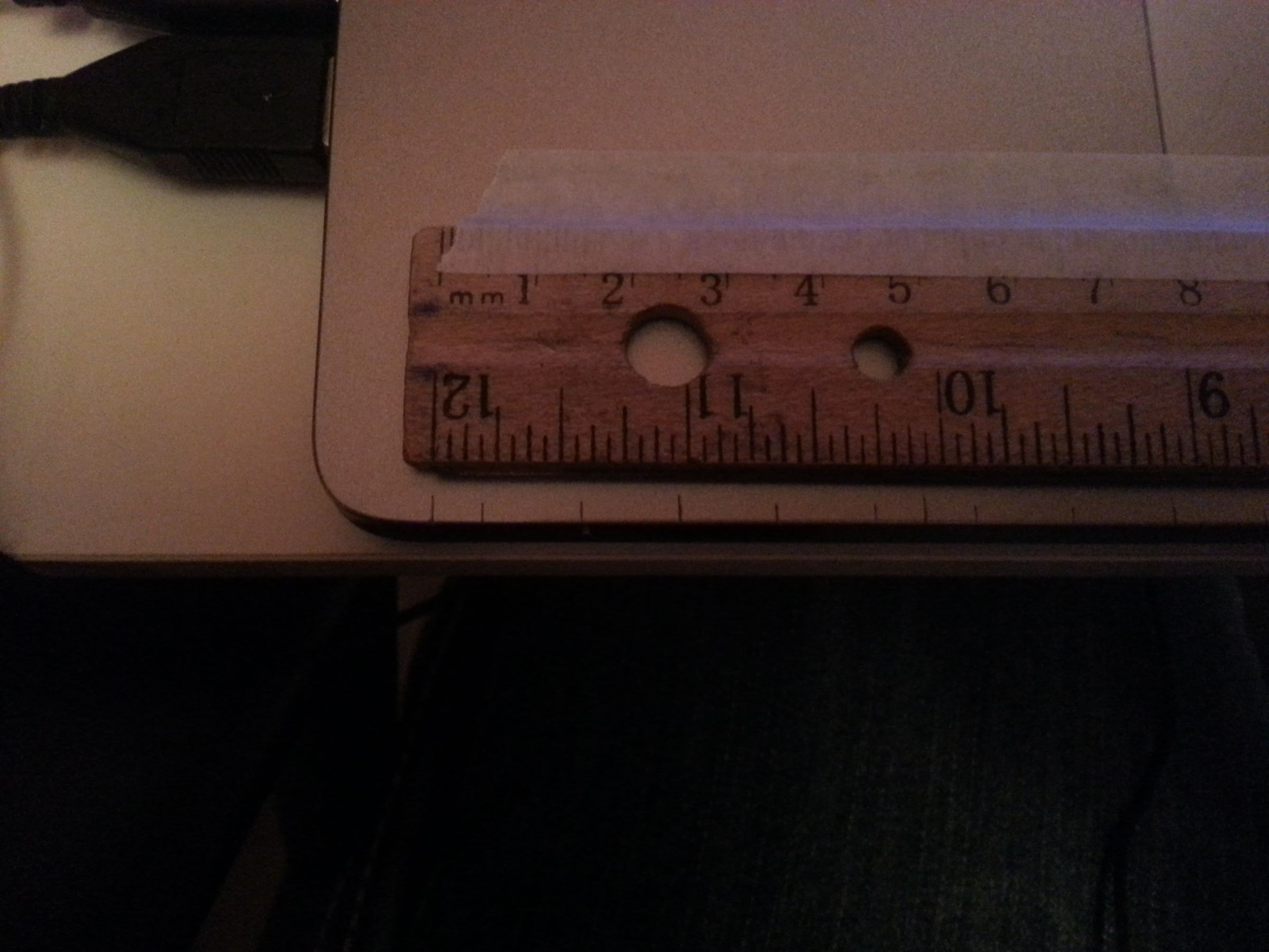 Mark a Ruler Onto Your Laptop Body for Easy Use - Instructables