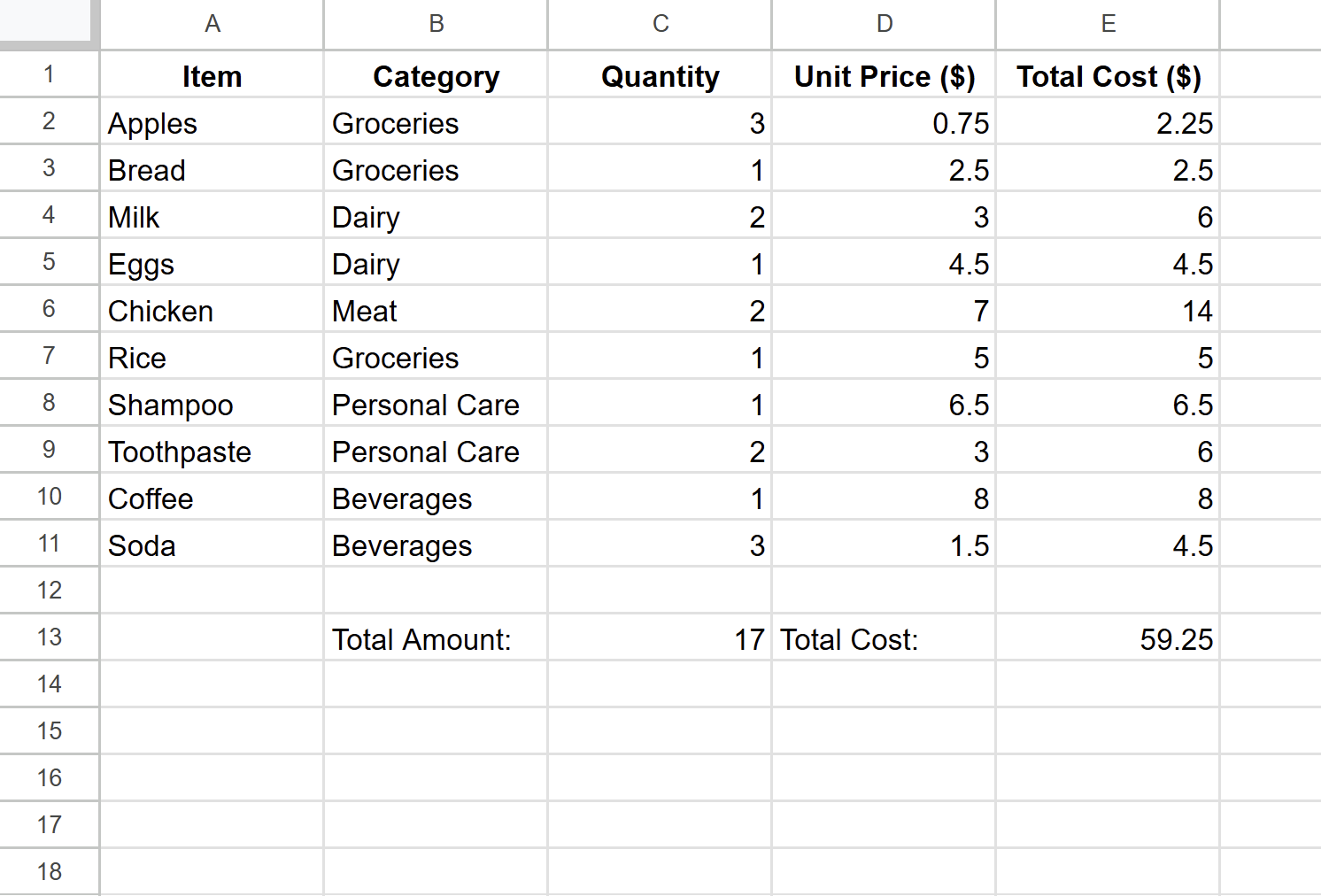Google Sheets Algorithm - Instructables
