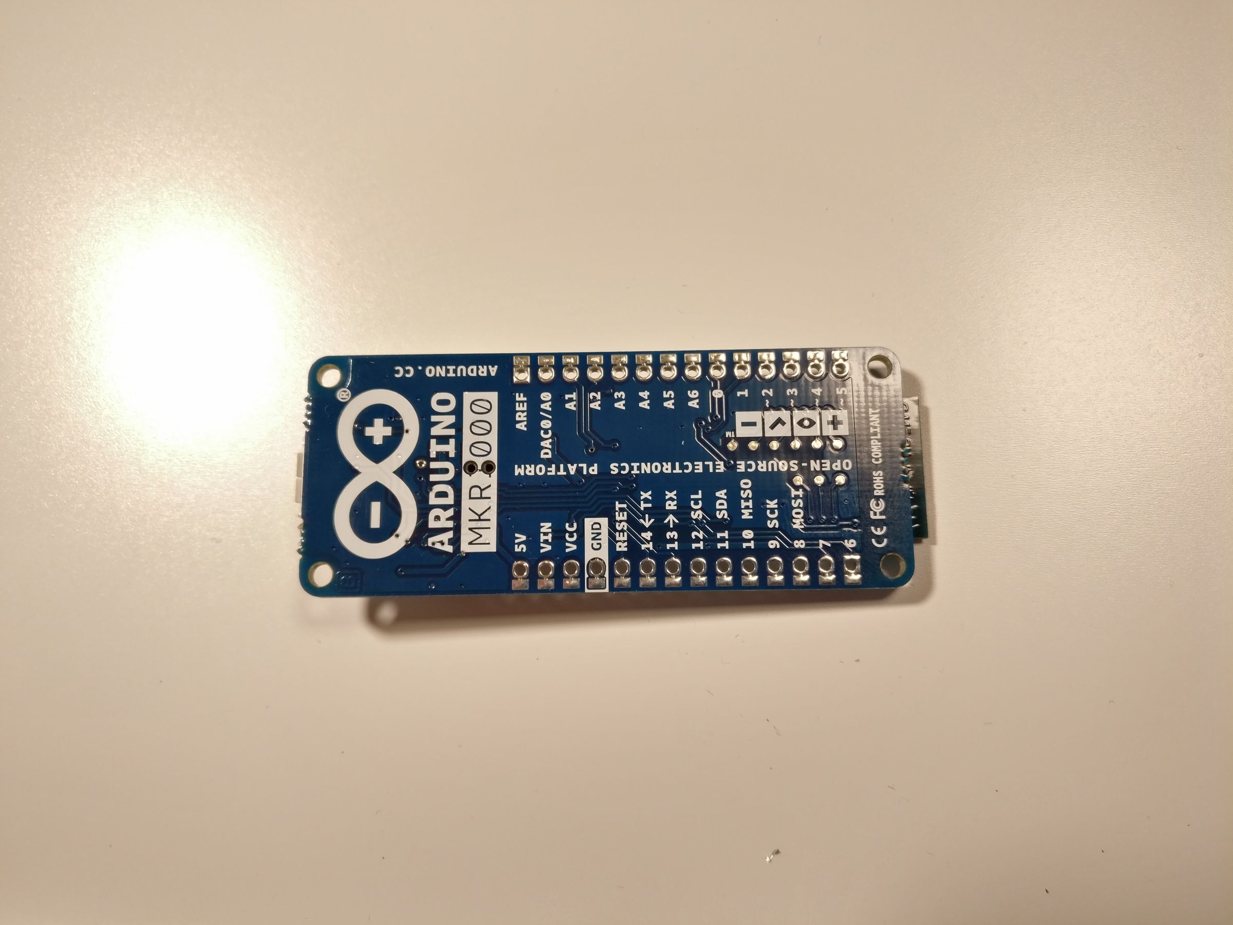 Arduino-based Gyroscope-controlled Glass Desk Light : 5 Steps (with ...