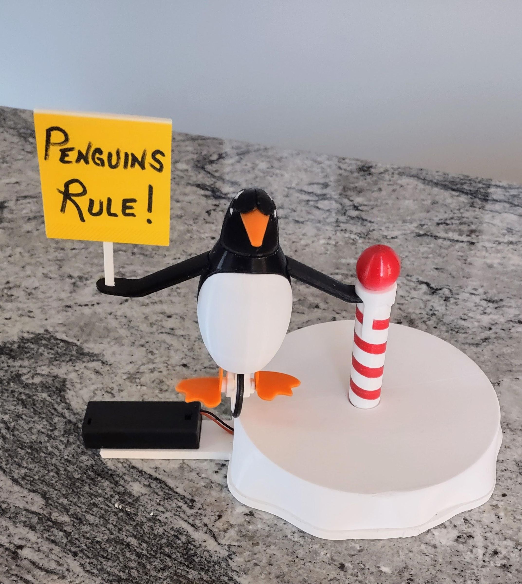 Penguin at the Pole. : 3 Steps (with Pictures) - Instructables