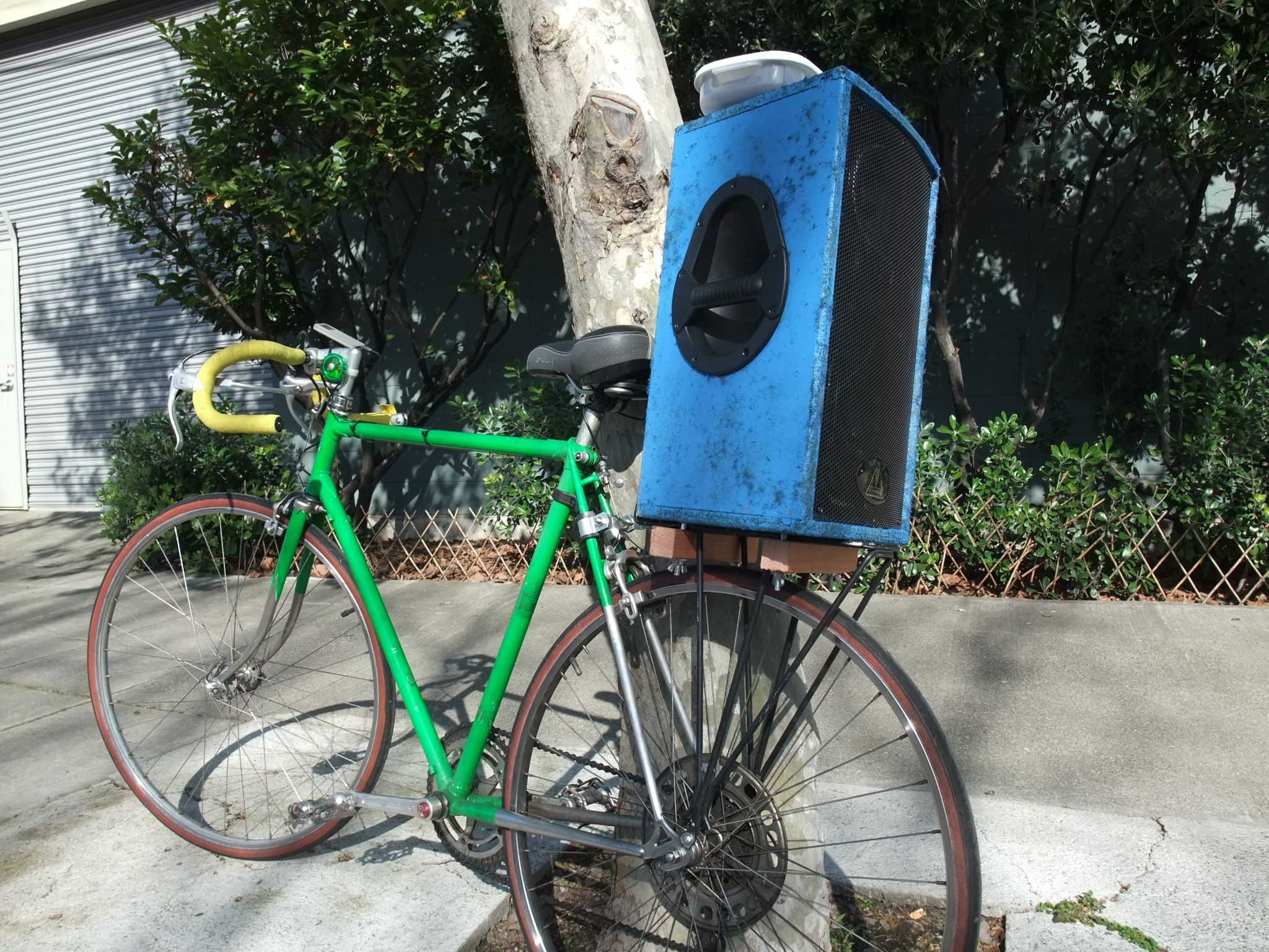 Bike Party Sound System - Easy Rear Rack Style : 7 Steps - Instructables