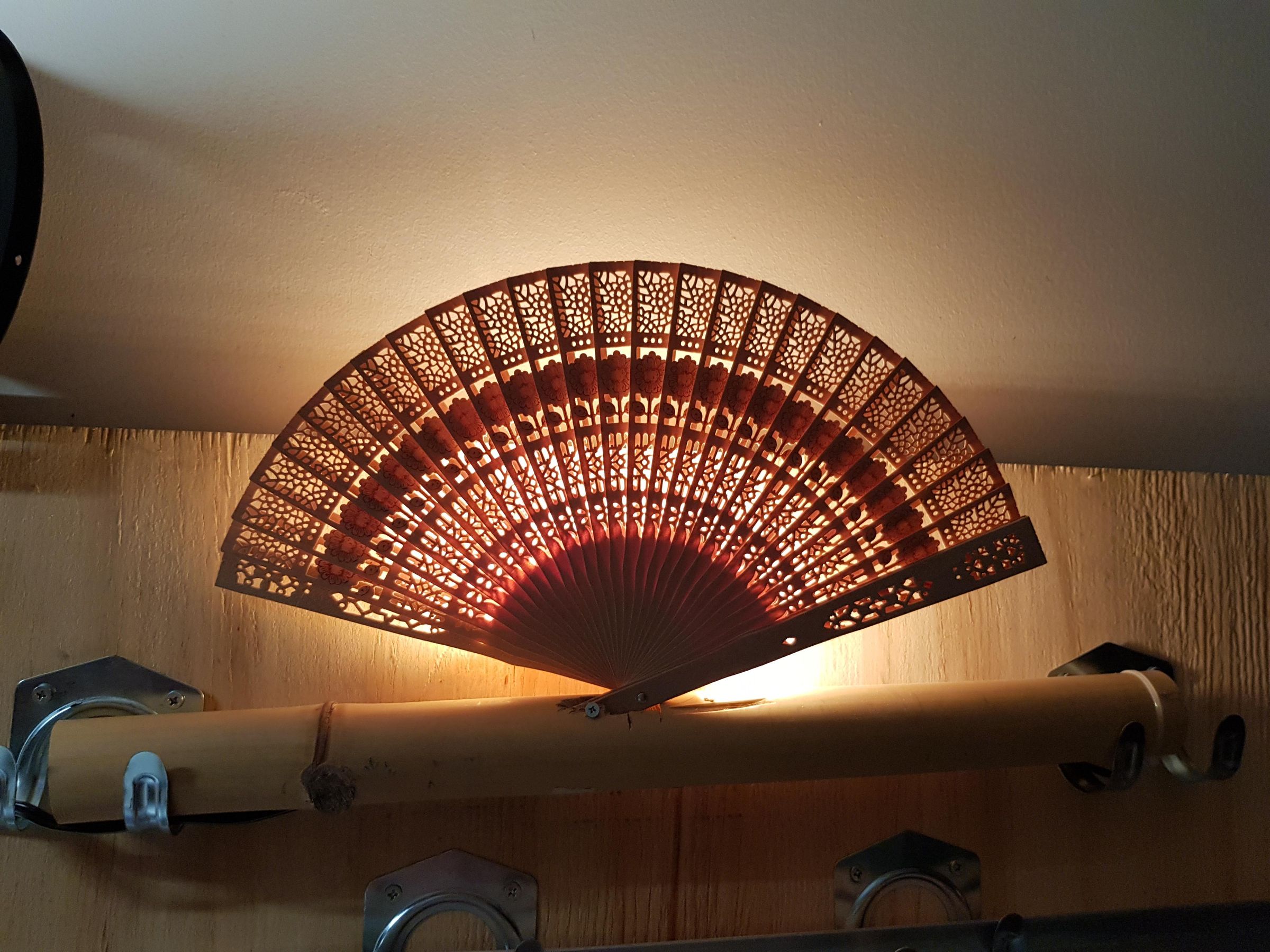 Bamboo Fan Night Light : 4 Steps (with Pictures) - Instructables