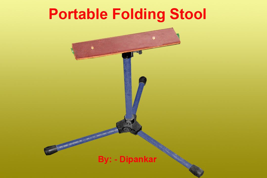 Portable Folding Stool : 4 Steps - Instructables