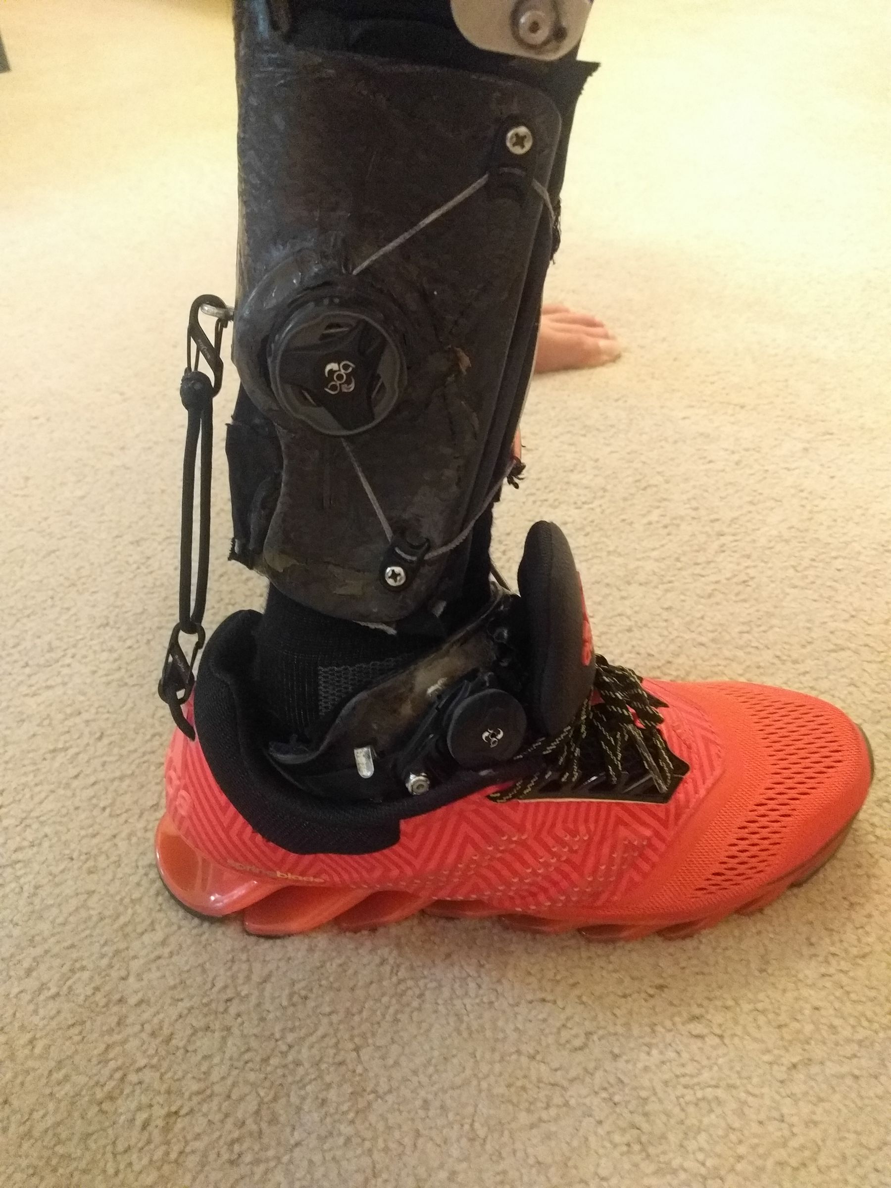 Shoe Retention Leash (For Orthotics & Prosthetics) : 6 Steps (with ...