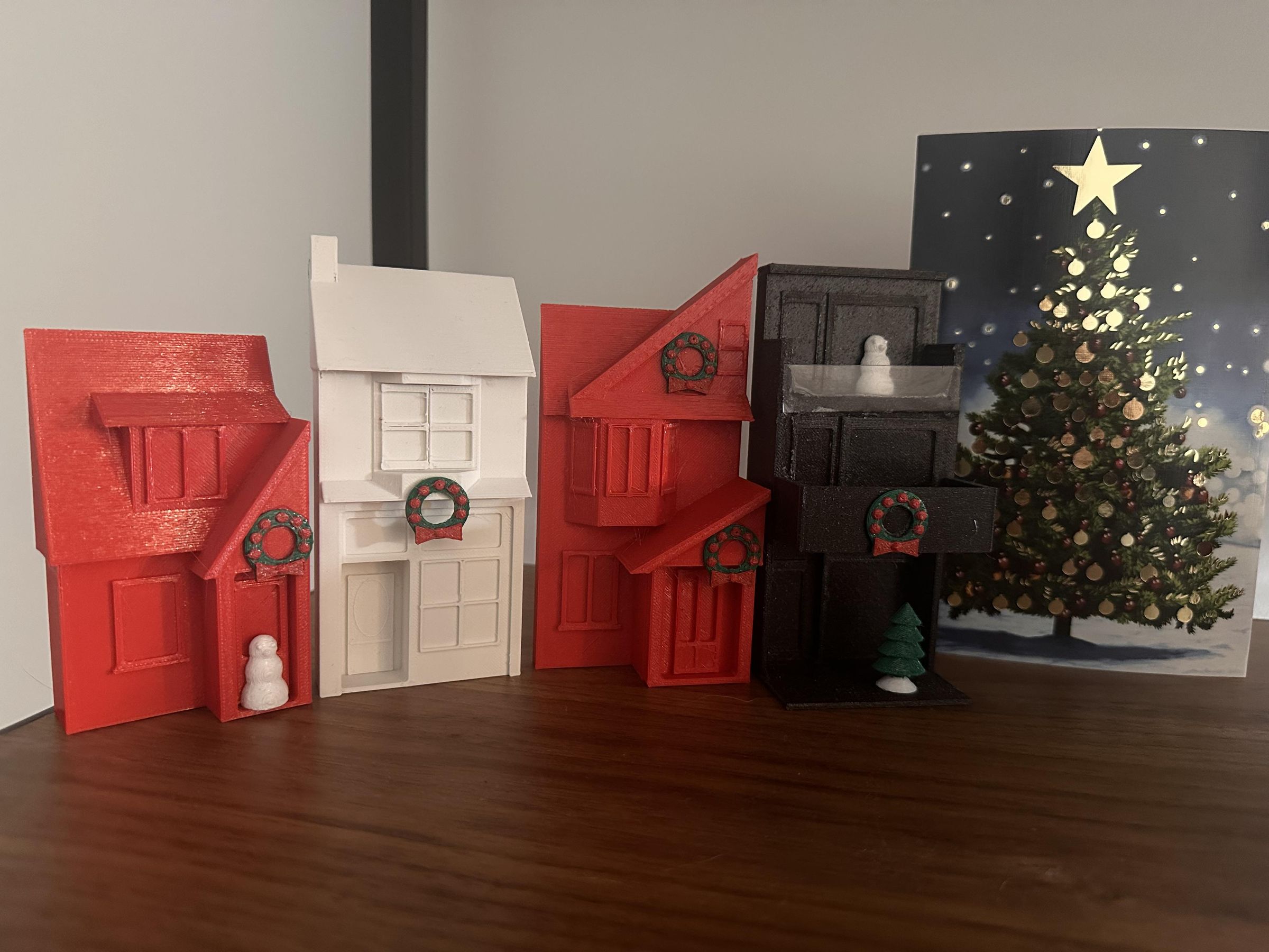 Family Houses: a 3D Printed Christmas Village : 5 Steps (with Pictures ...