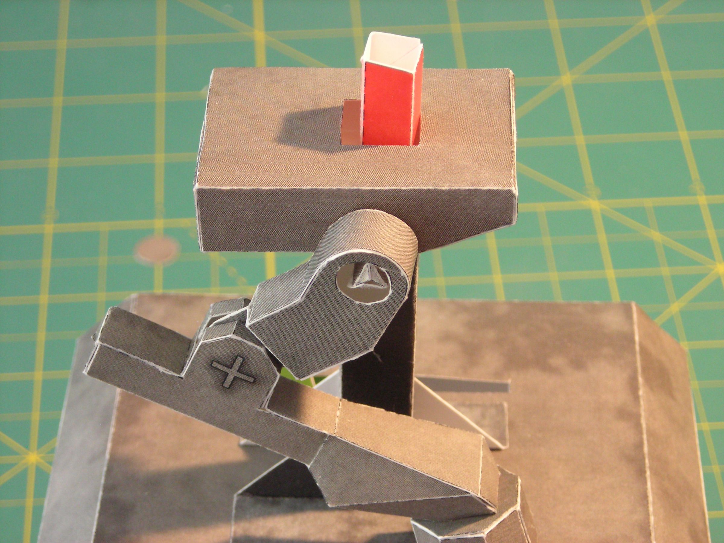 Walking Papercraft Mech Warrior : 20 Steps (with Pictures) - Instructables