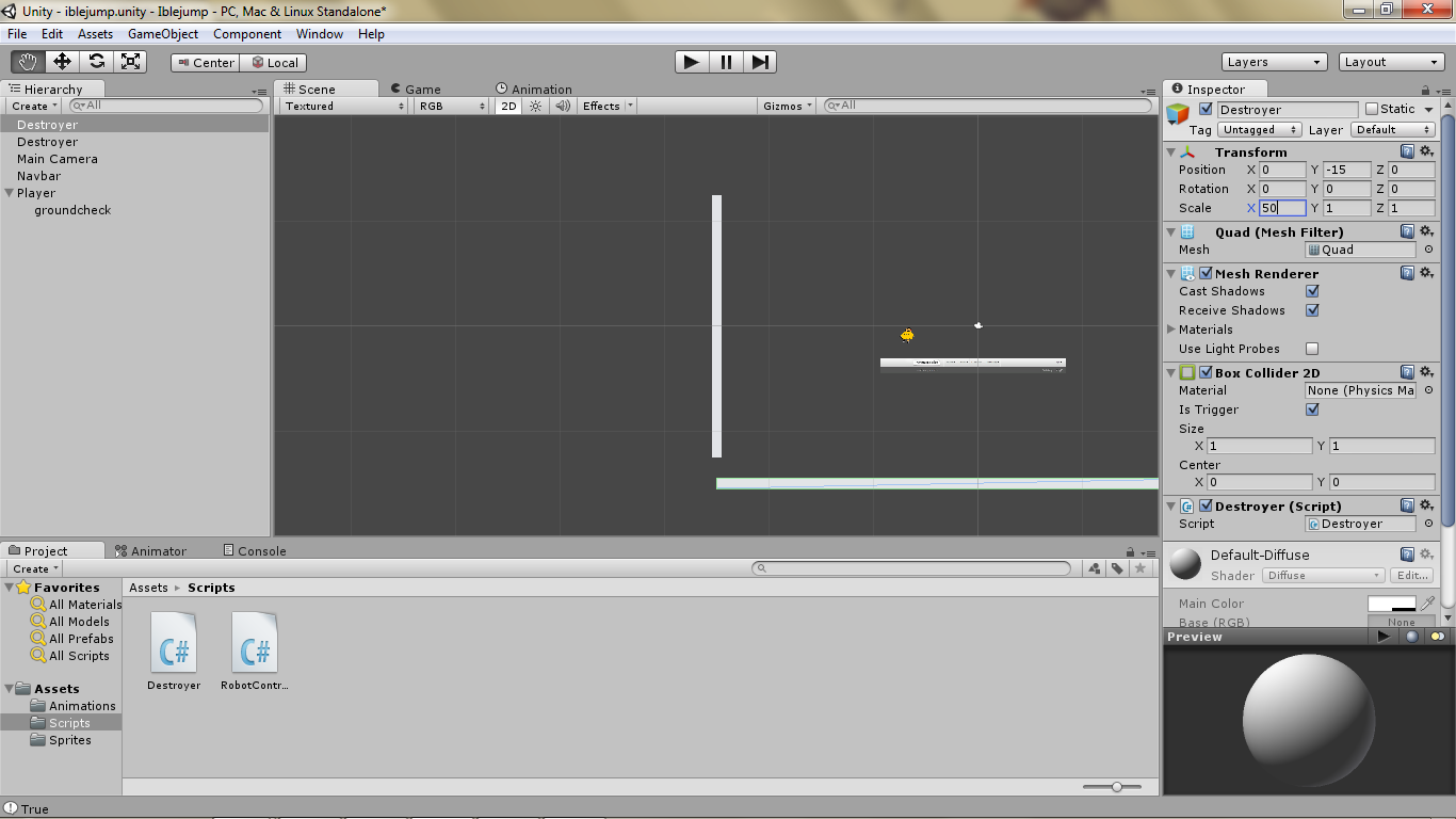 Make a 2D Video Game With Unity : 19 Steps (with Pictures) - Instructables
