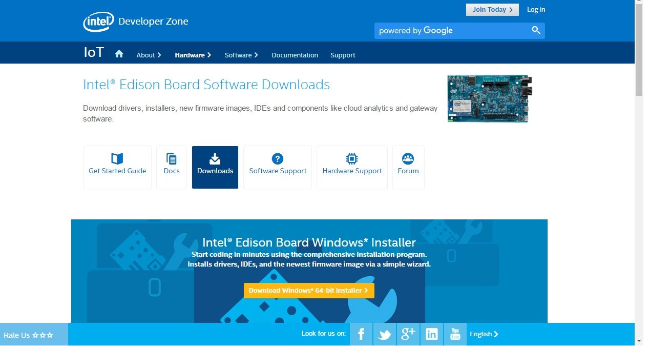 The First Usage of Intel Edison : 10 Steps - Instructables