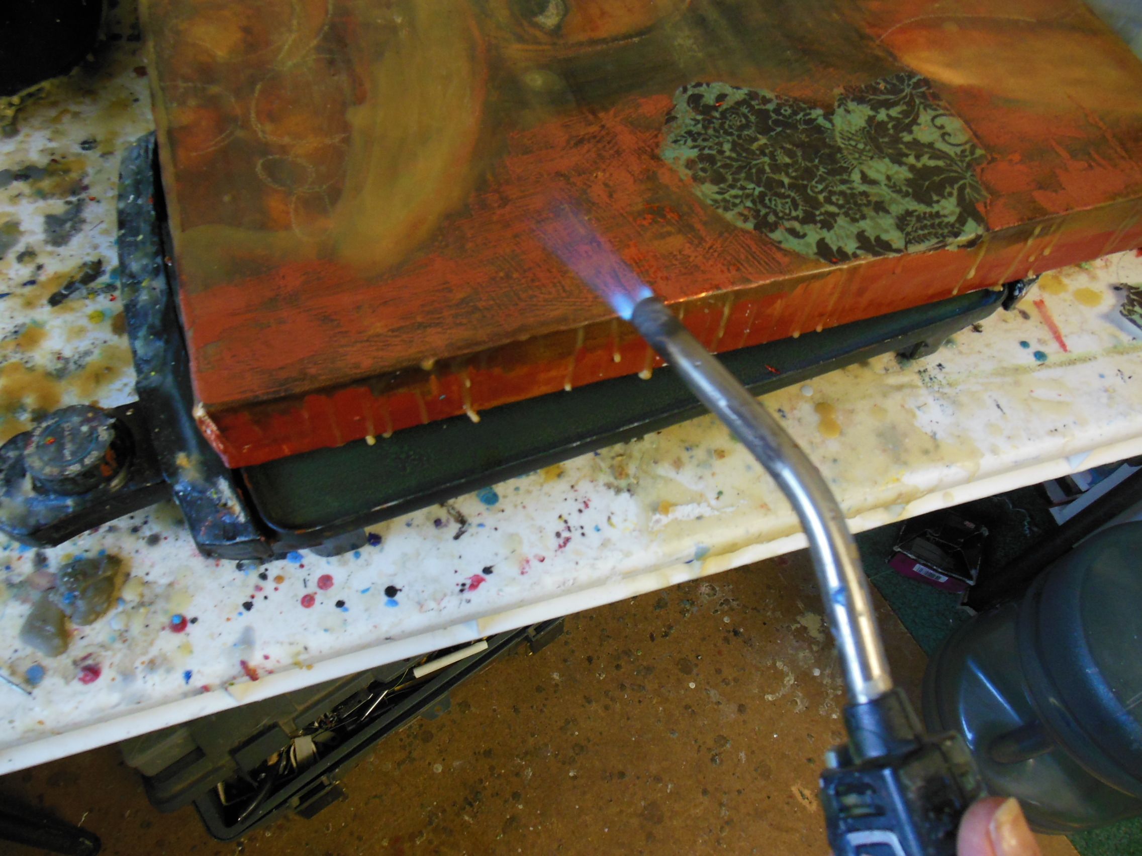 Beeswax Painting Aka Encaustic Painting : 46 Steps (with Pictures ...