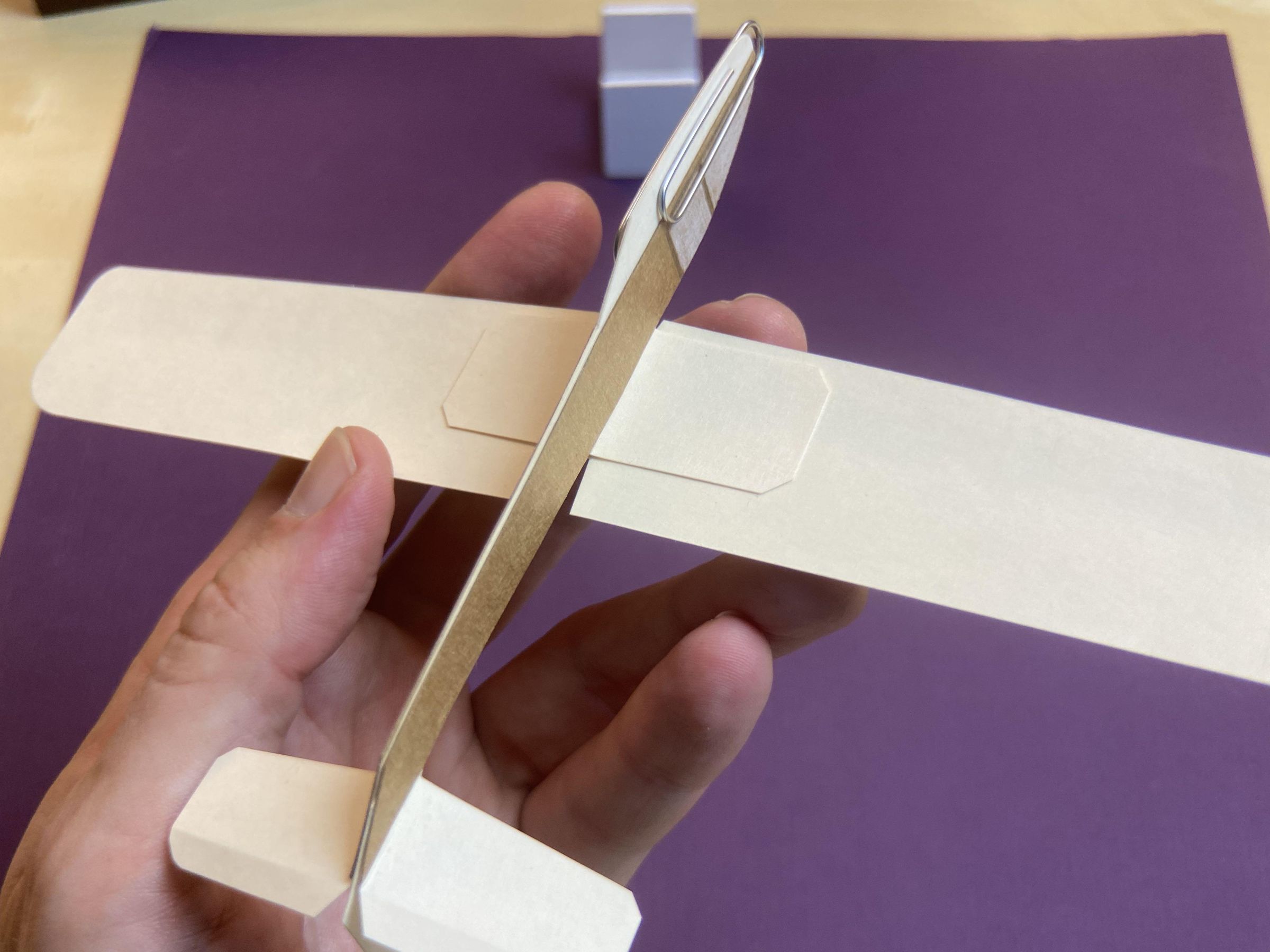 Card Stock Glider / Planeador De Cartulina : 7 Steps (with Pictures ...