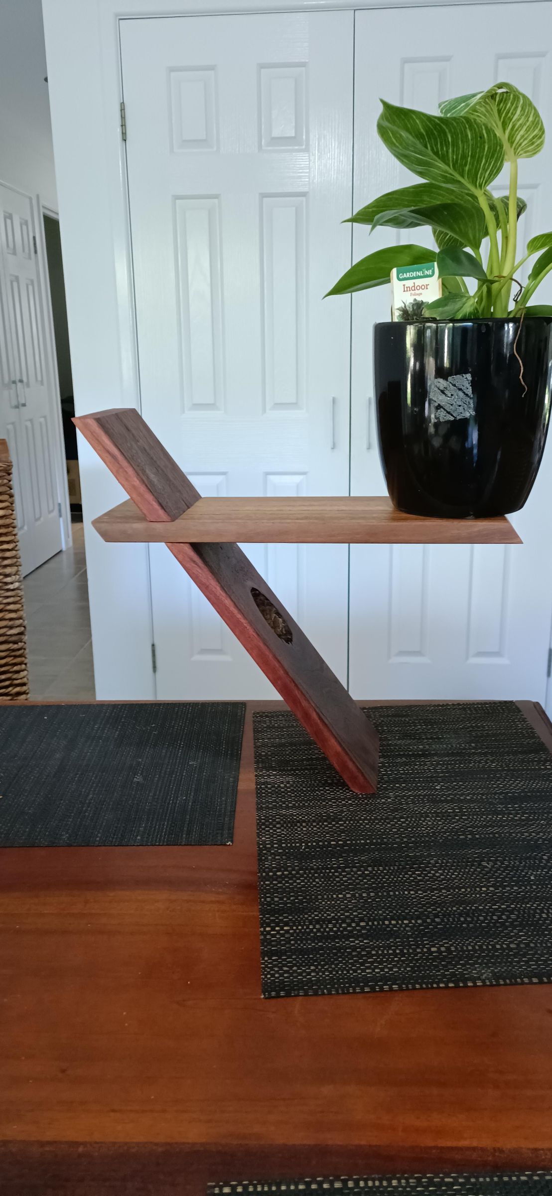 Scrap Timber - Impossible Anti-Gravity, Cantilever Fish Bowl Stand ...