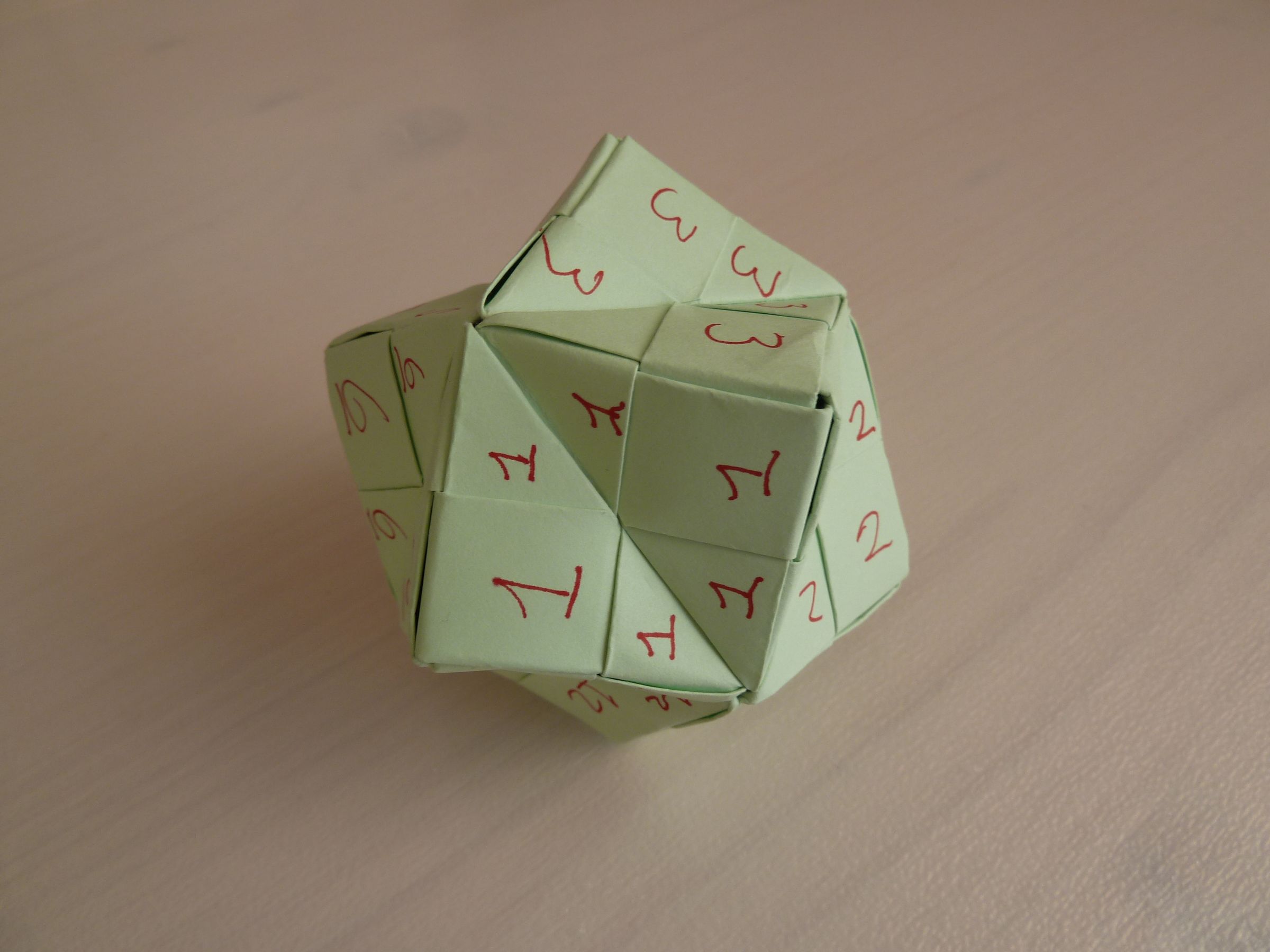 Origami Picture Puzzle Stellated Octahedron : 10 Steps (with Pictures ...