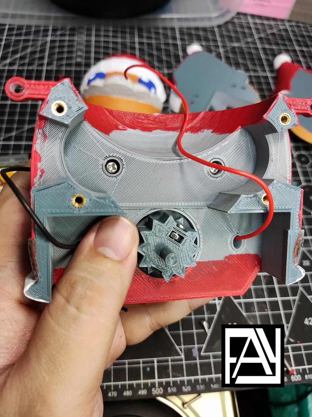 Dancing Santa Clause Automata : 8 Steps (with Pictures) - Instructables