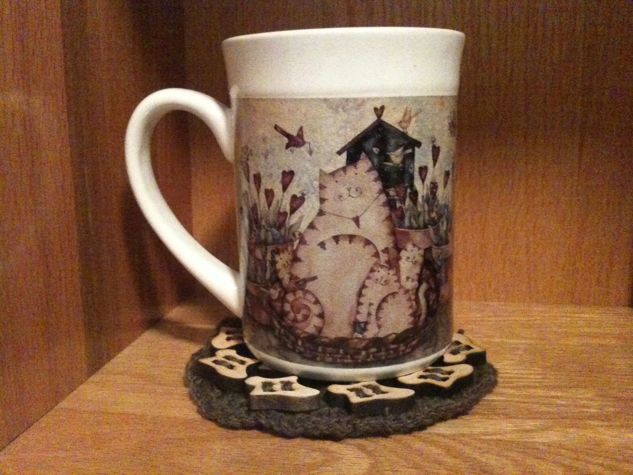 Hand Made Cup Coaster : 4 Steps - Instructables