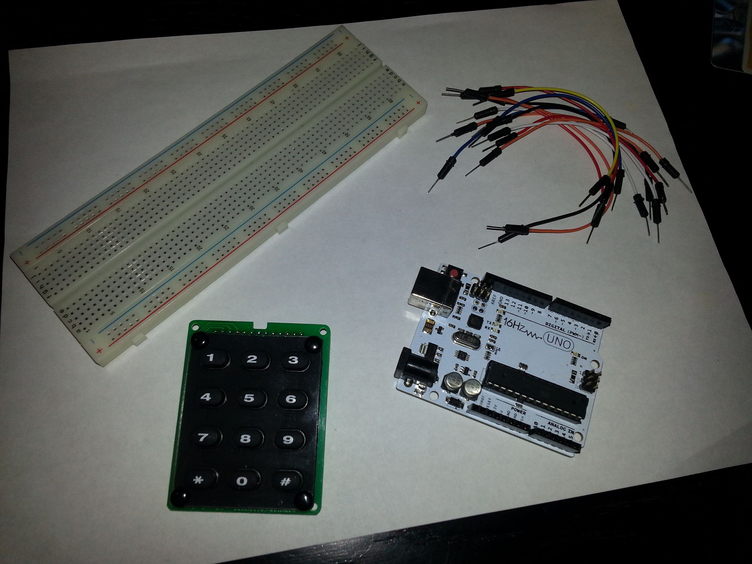12 Key Common Terminal Keypad : 3 Steps - Instructables