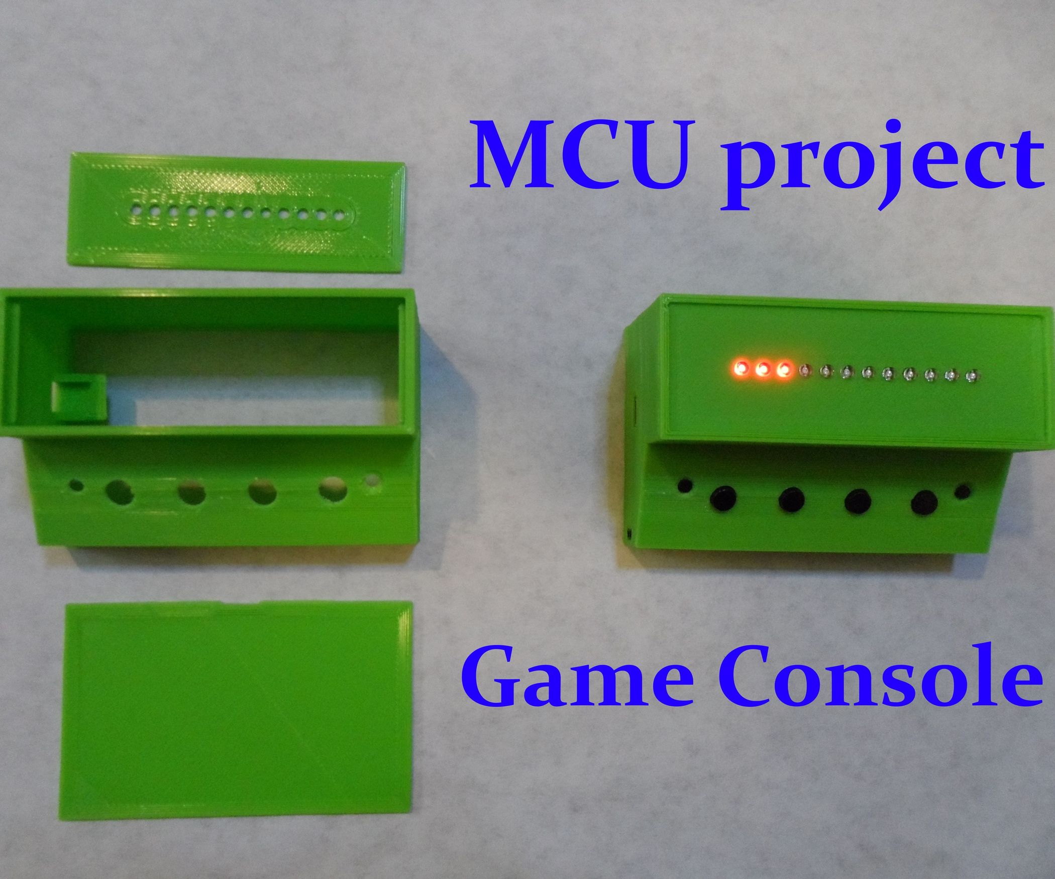 Inline 12-LED Display Game Console : 3 Steps (with Pictures ...