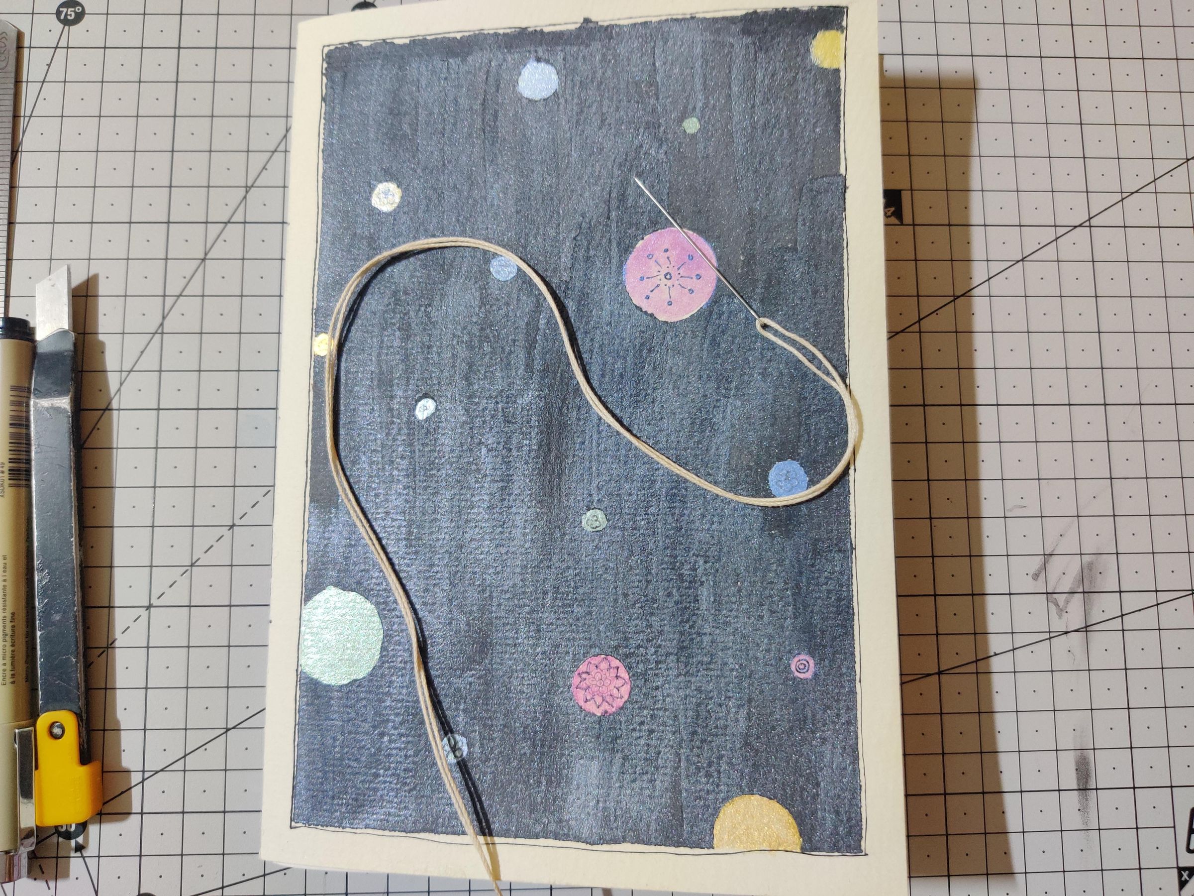 From Paper to Pages - Create a Unique Hand Painted, Handmade Notebook : 6 Steps (with Pictures ...