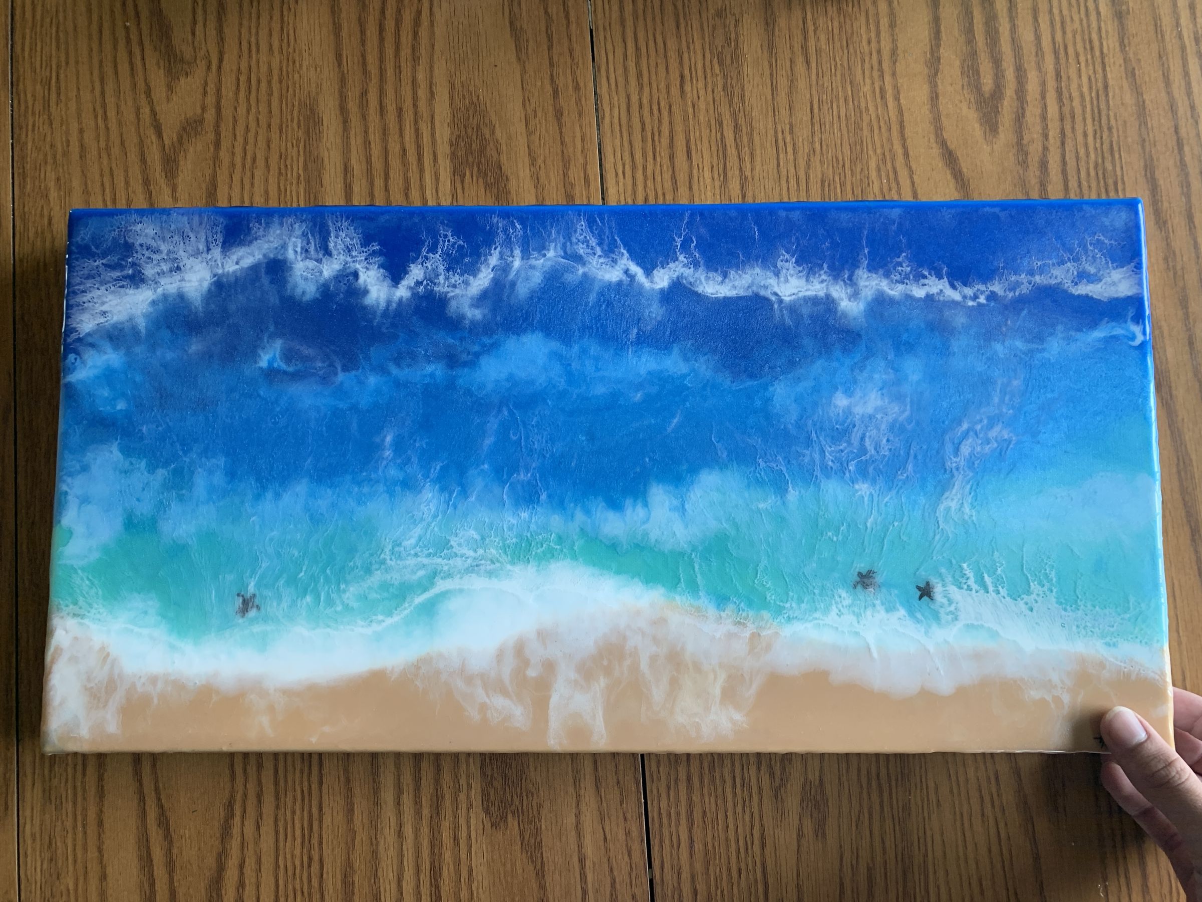 Resin Canvas Art for Beginners : 4 Steps - Instructables