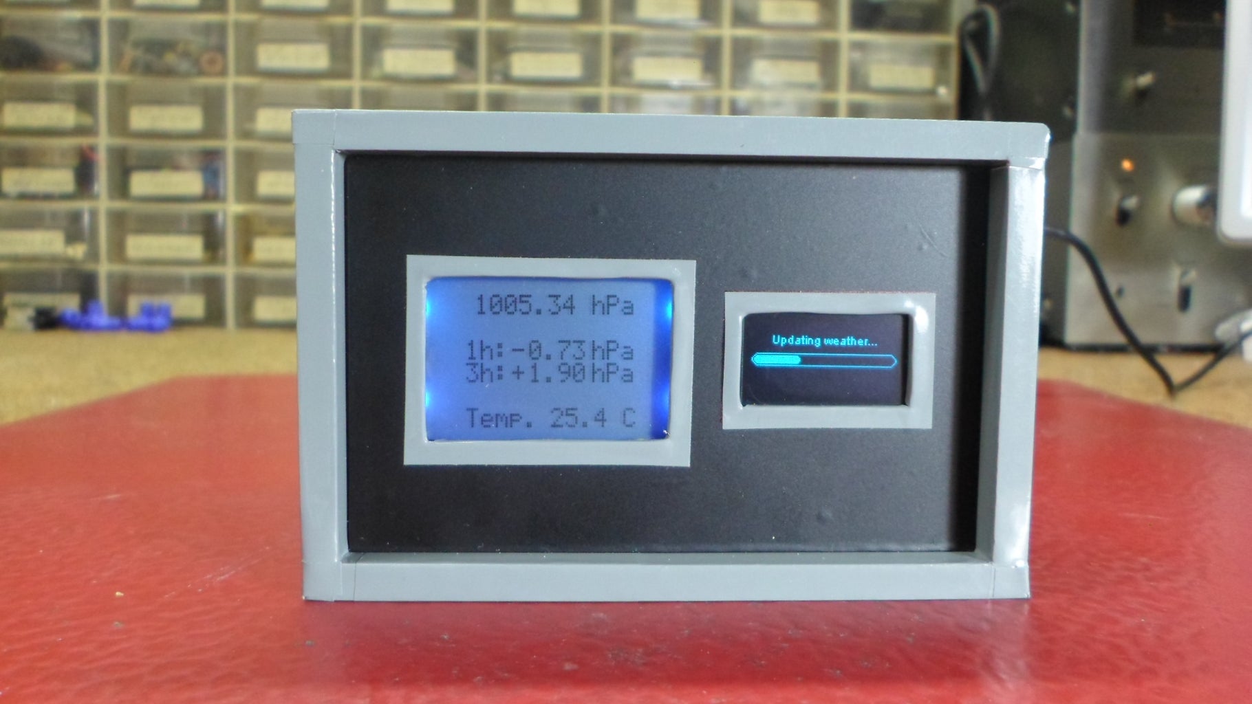 Arduino Esp Weather Box 3 Steps Instructables