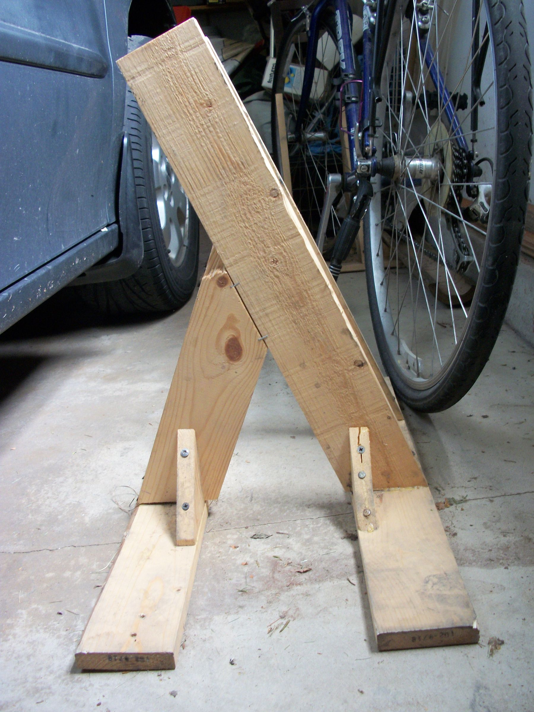 Simple Bike Stand - Instructables