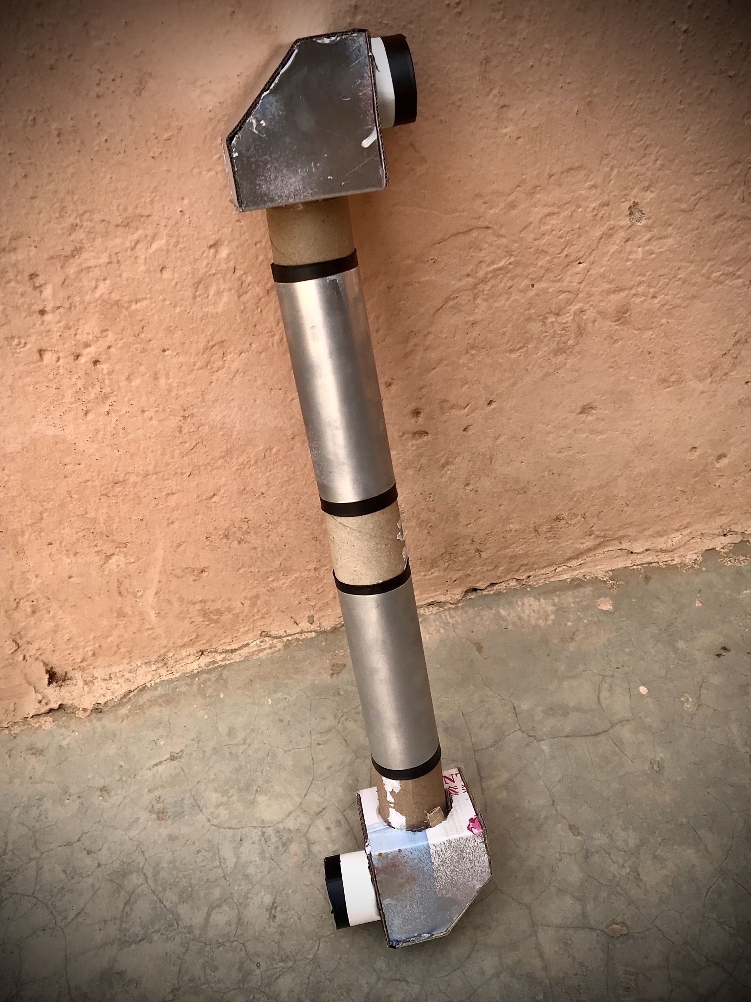 Cardboard Modular Periscope With Adjustable Height : 5 Steps ...