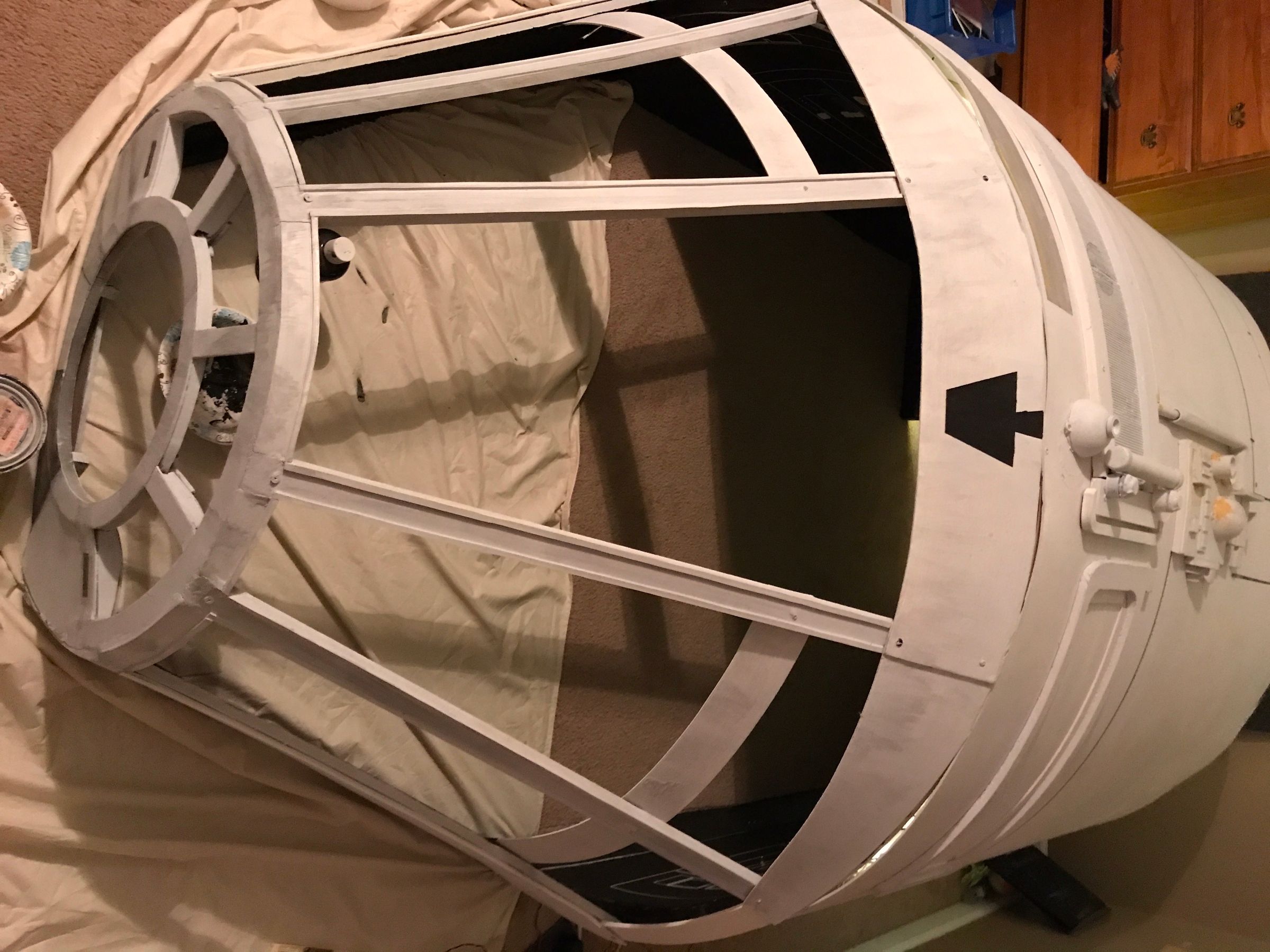 Make a Millennium Falcon Playhouse - Massive Update : 23 Steps (with ...