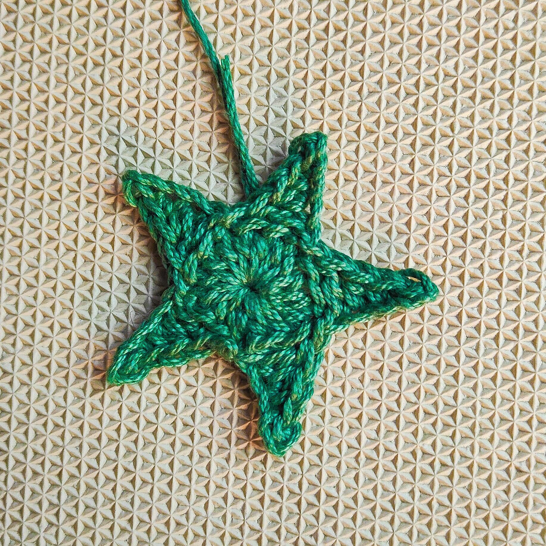 Easiest and Fastest Five Pointed Crochet Star (with Pictures ...