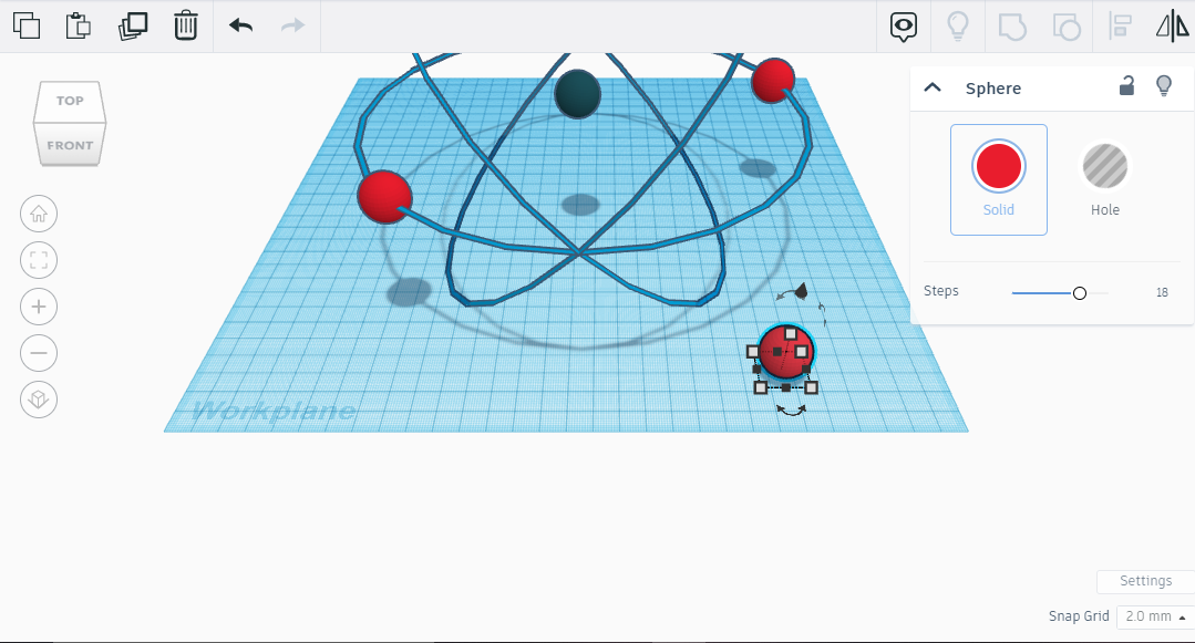 How to Make a 3D Structure of Atom With Tinkercad : 6 Steps - Instructables