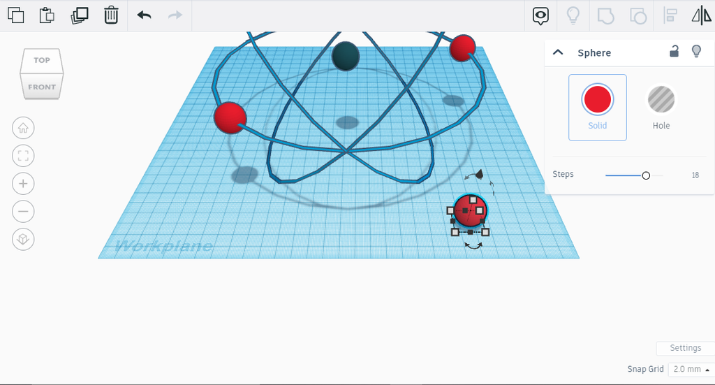 How To Make A 3d Model Of An Atom Atom Model Atom Model