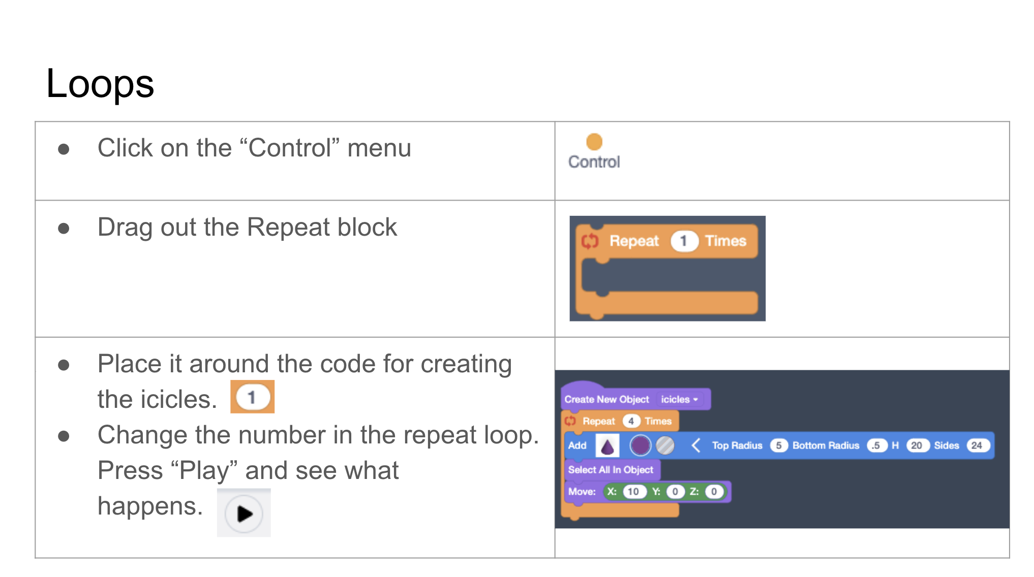 Designing Icicles With Codeblocks in Tinkercad : 18 Steps (with ...