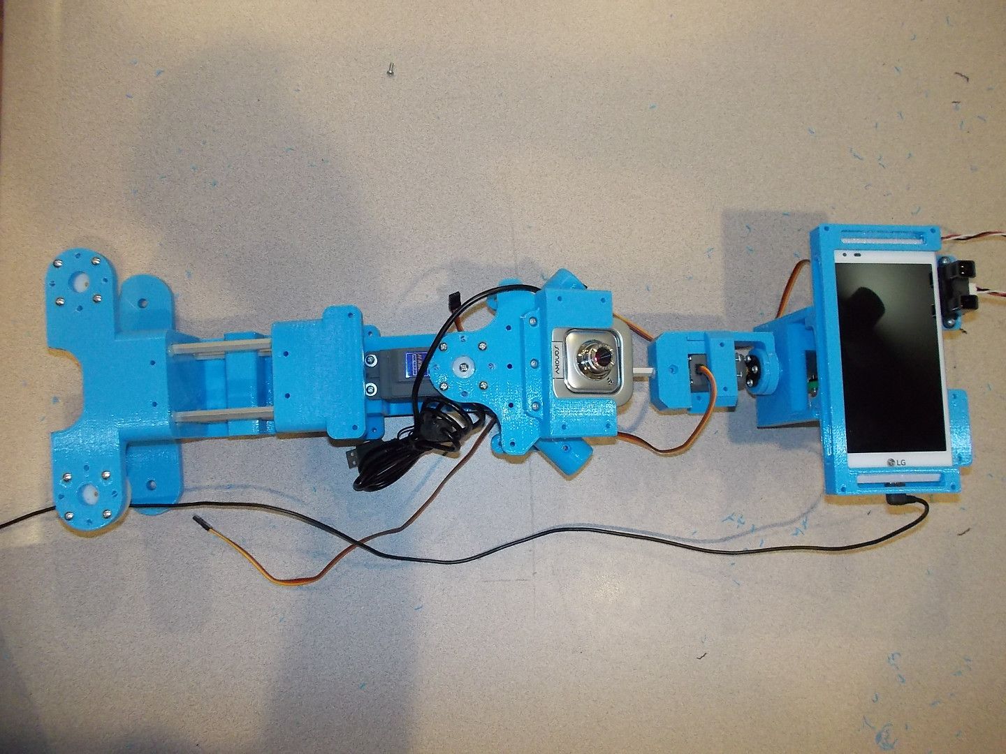 ASPIR: Full-Size 3D-Printed Humanoid Robot : 80 Steps (with Pictures ...