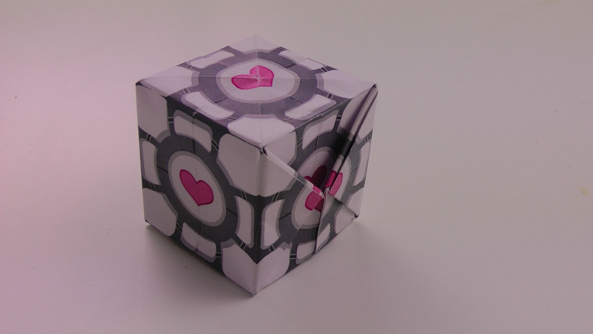 Origami Companion Cube - Instructables