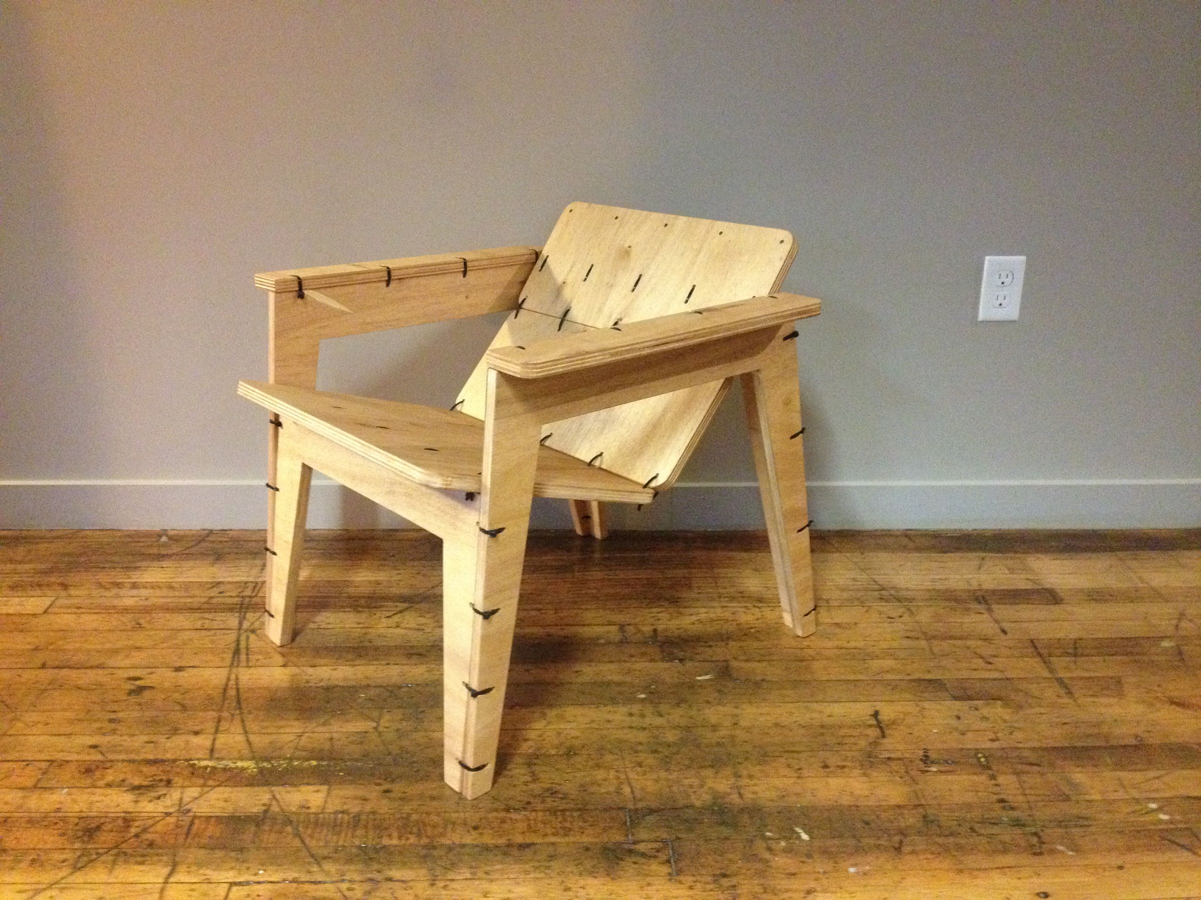 Zip Tie Lounge Chair : 3 Steps (with Pictures) - Instructables