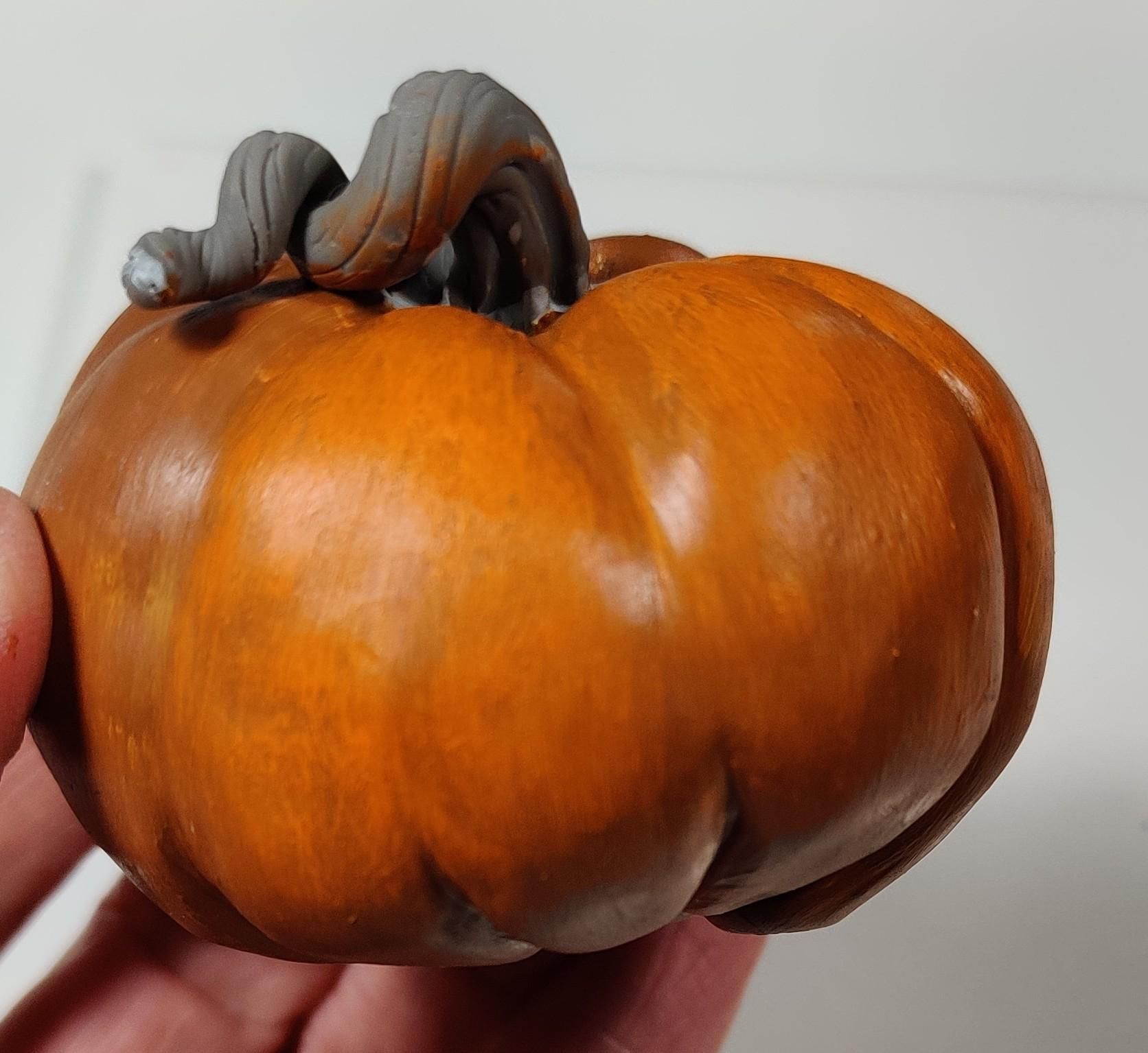 Sculpting and Painting a Polymer Clay Jack-O'-Lantern : 7 Steps (with ...