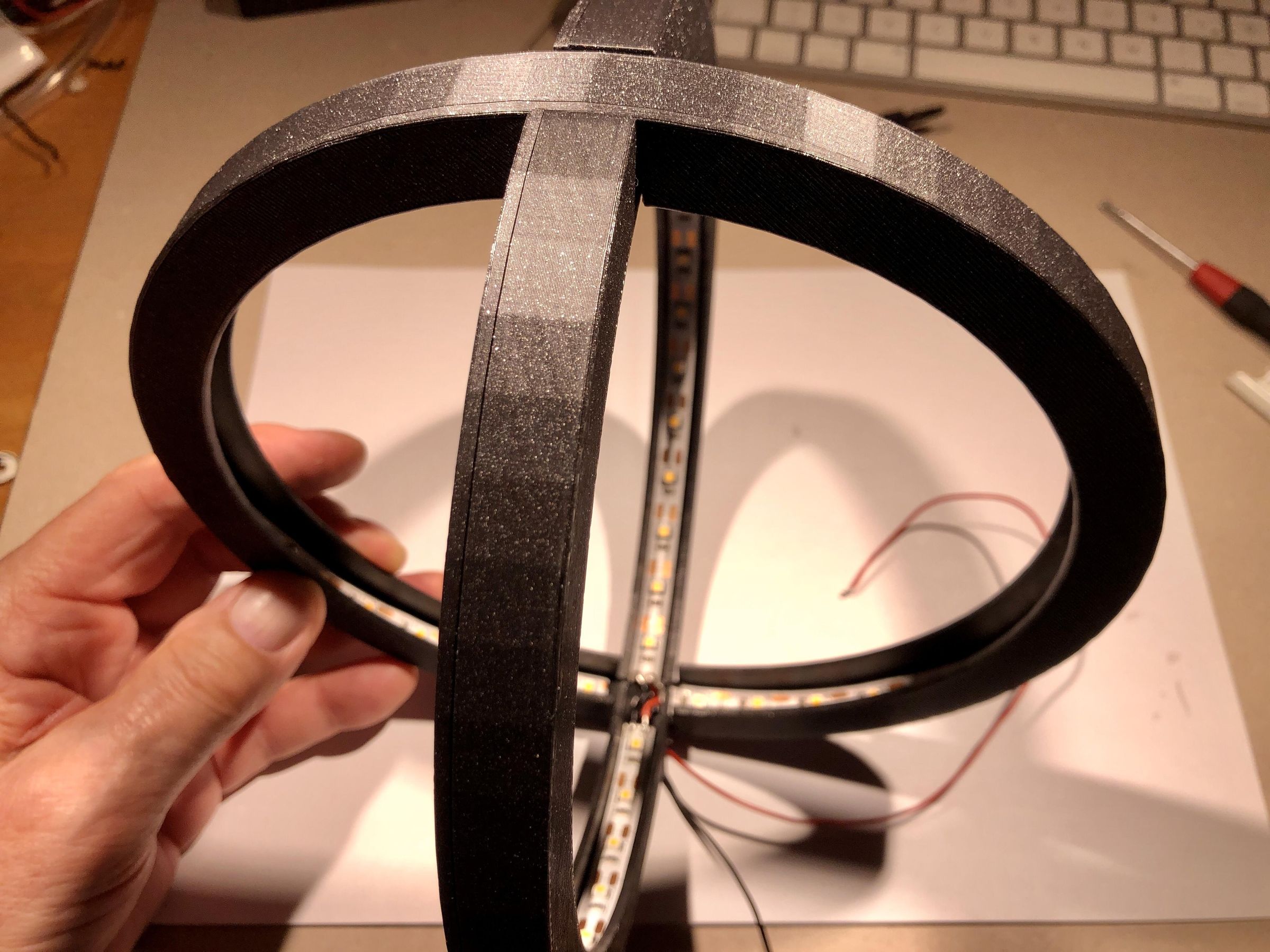 Light Rings - USB - LED 5V - 3D Printed : 10 Steps (with Pictures ...