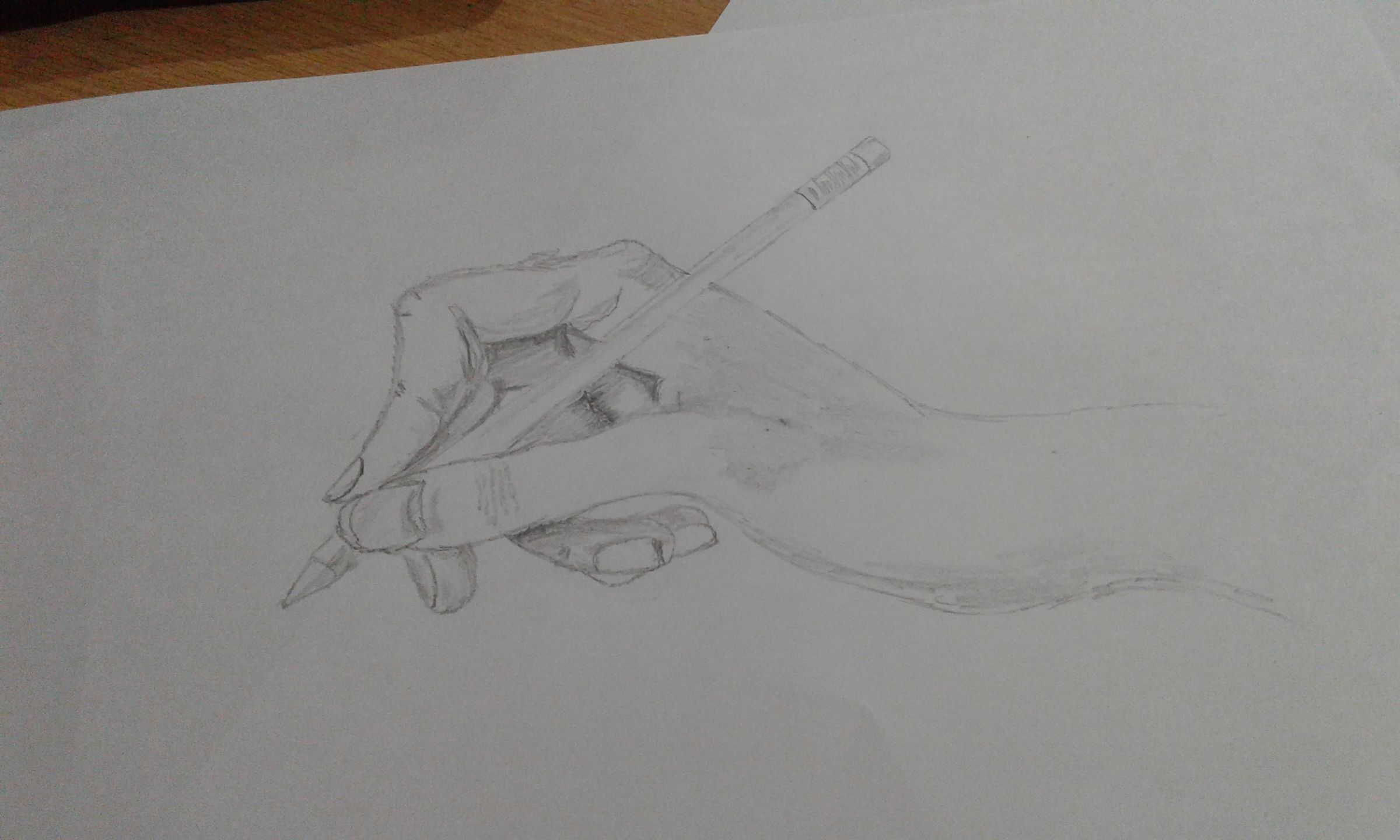 AMAZING REALISTIC HAND DRAWING... : 4 Steps - Instructables