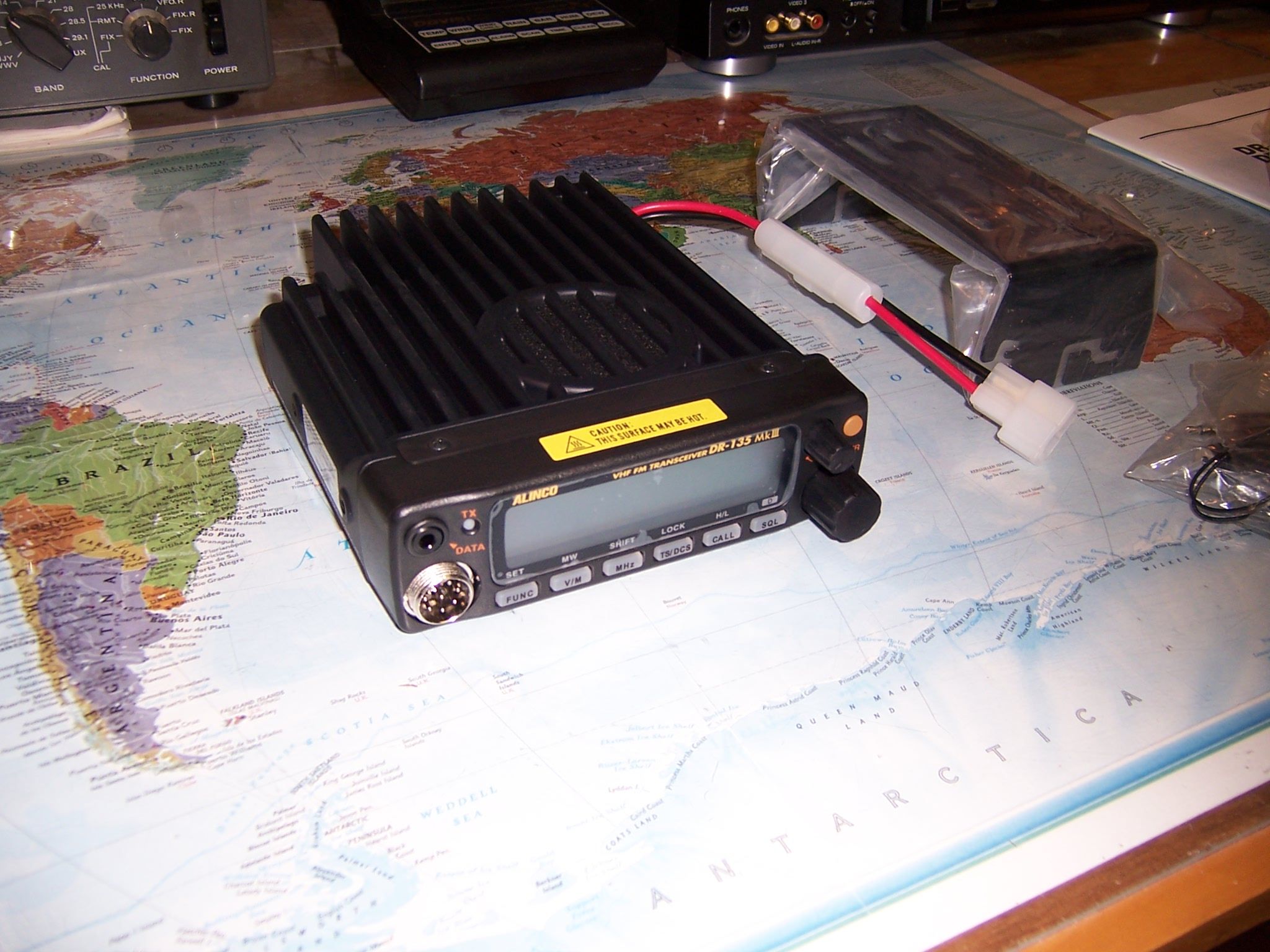 Alinco DR135T MKIII 2 Meter Ham Rig in Jeep - Instructables