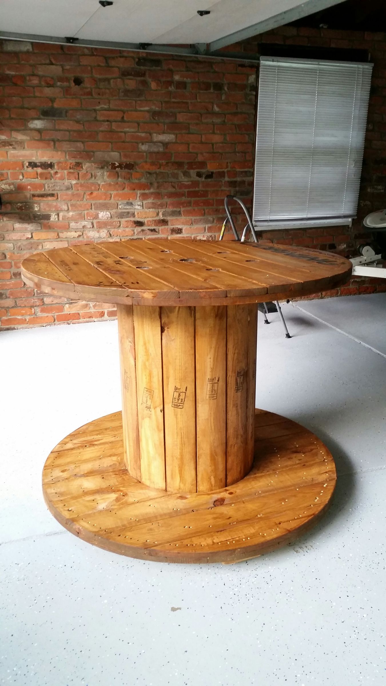 Cable Reel Table : 5 Steps (with Pictures) - Instructables