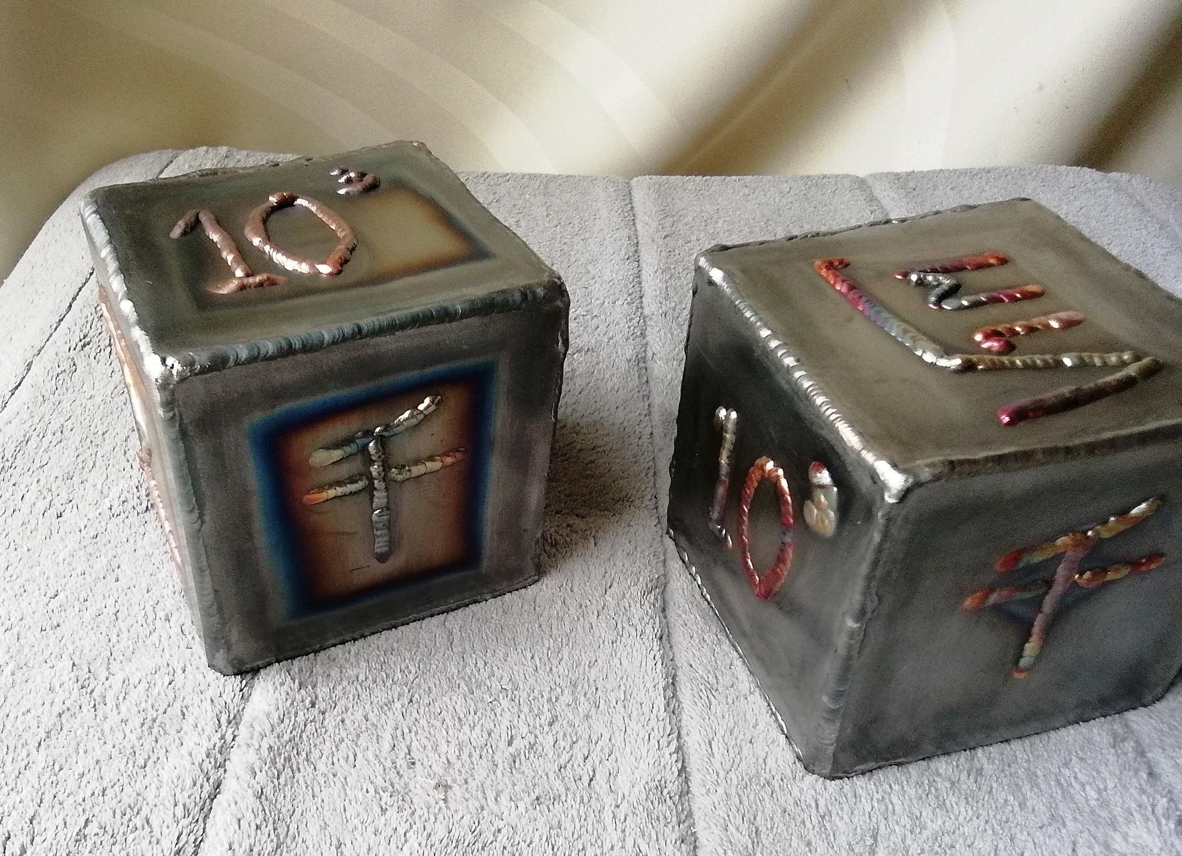 Colorful Copper on Useless Dice : 8 Steps (with Pictures) - Instructables