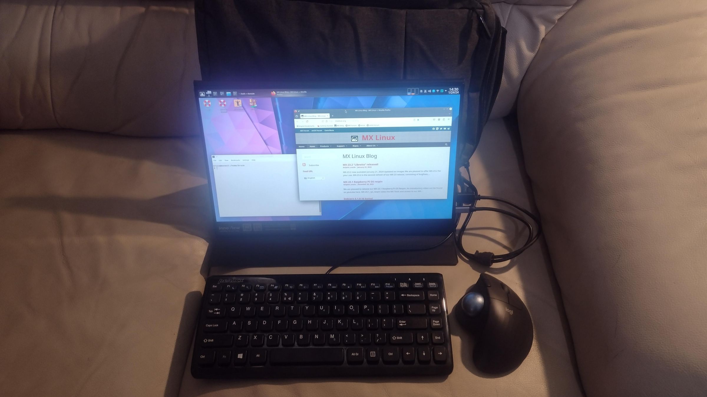 Portable Battery-Powered Backpack Computer : 11 Steps (with Pictures ...