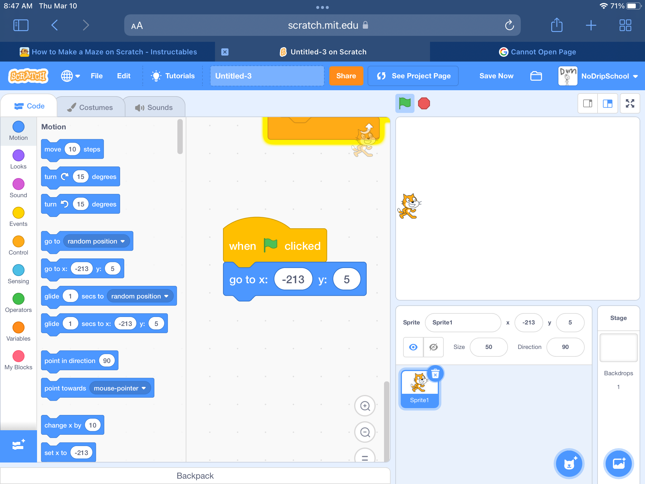 How to Make a Maze on Scratch : 7 Steps - Instructables