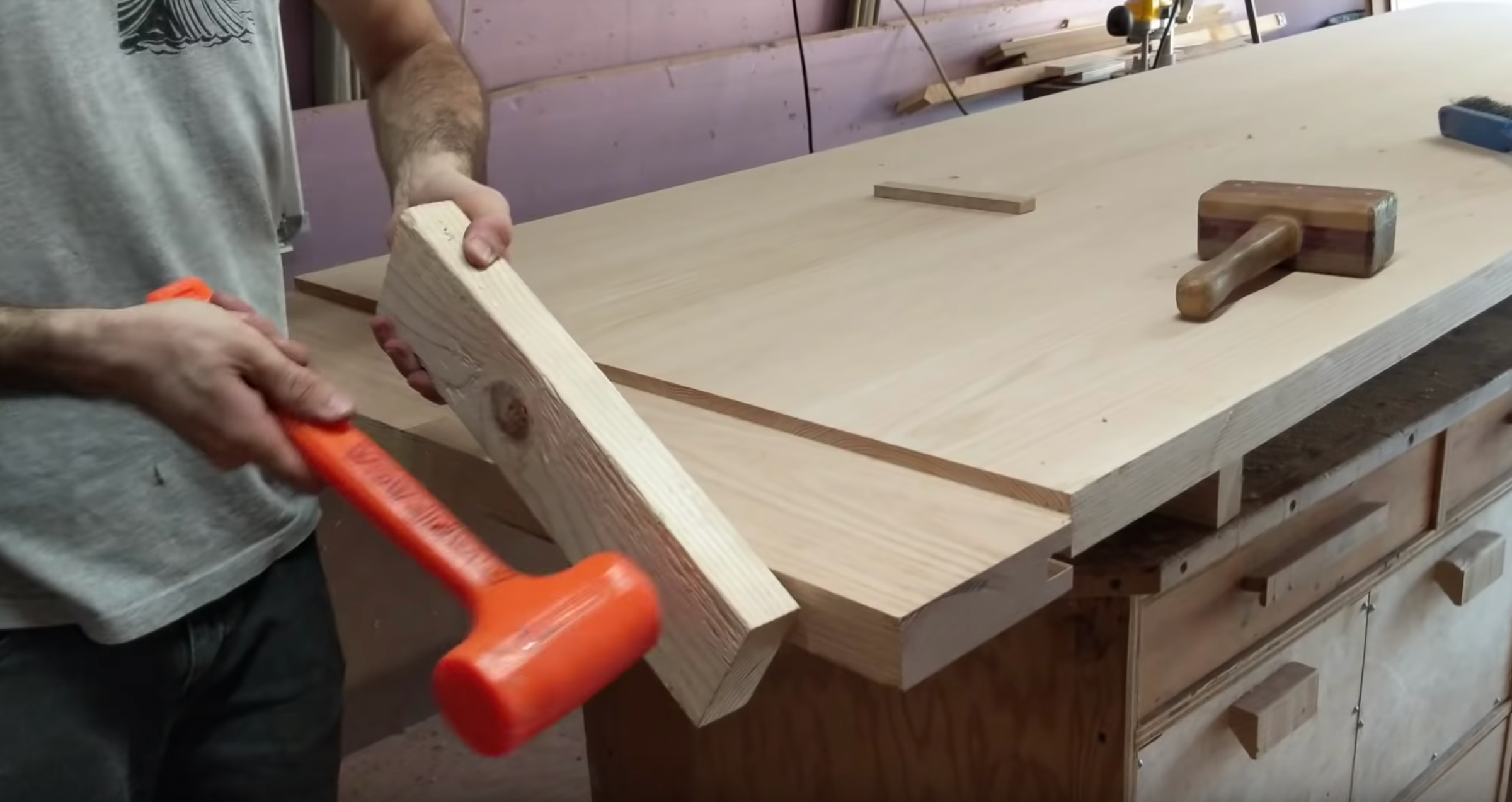 Make a Conference Table & How to Cut Breadboard Ends : 16 Steps (with ...