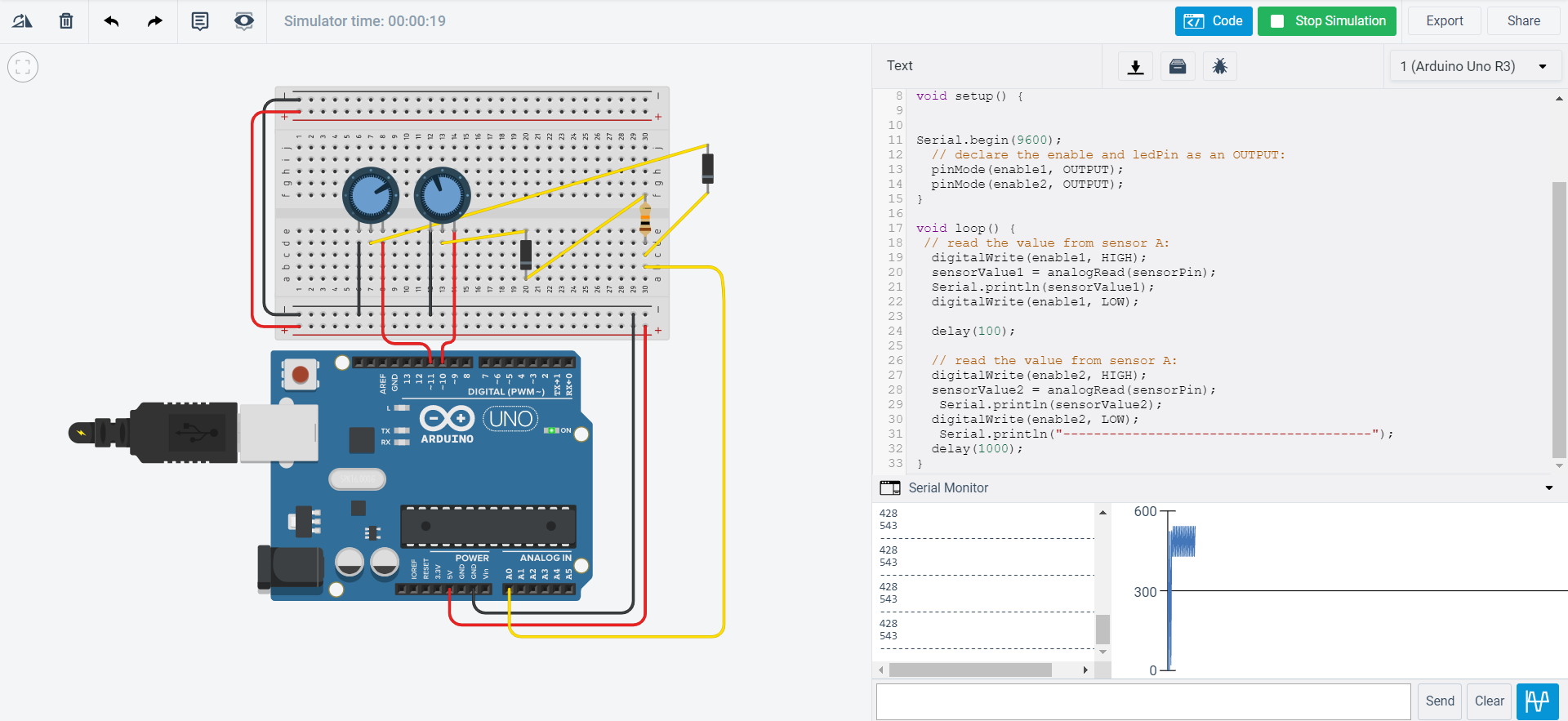 Multiple Analog Inputs Using One Analoge Pin - Instructables